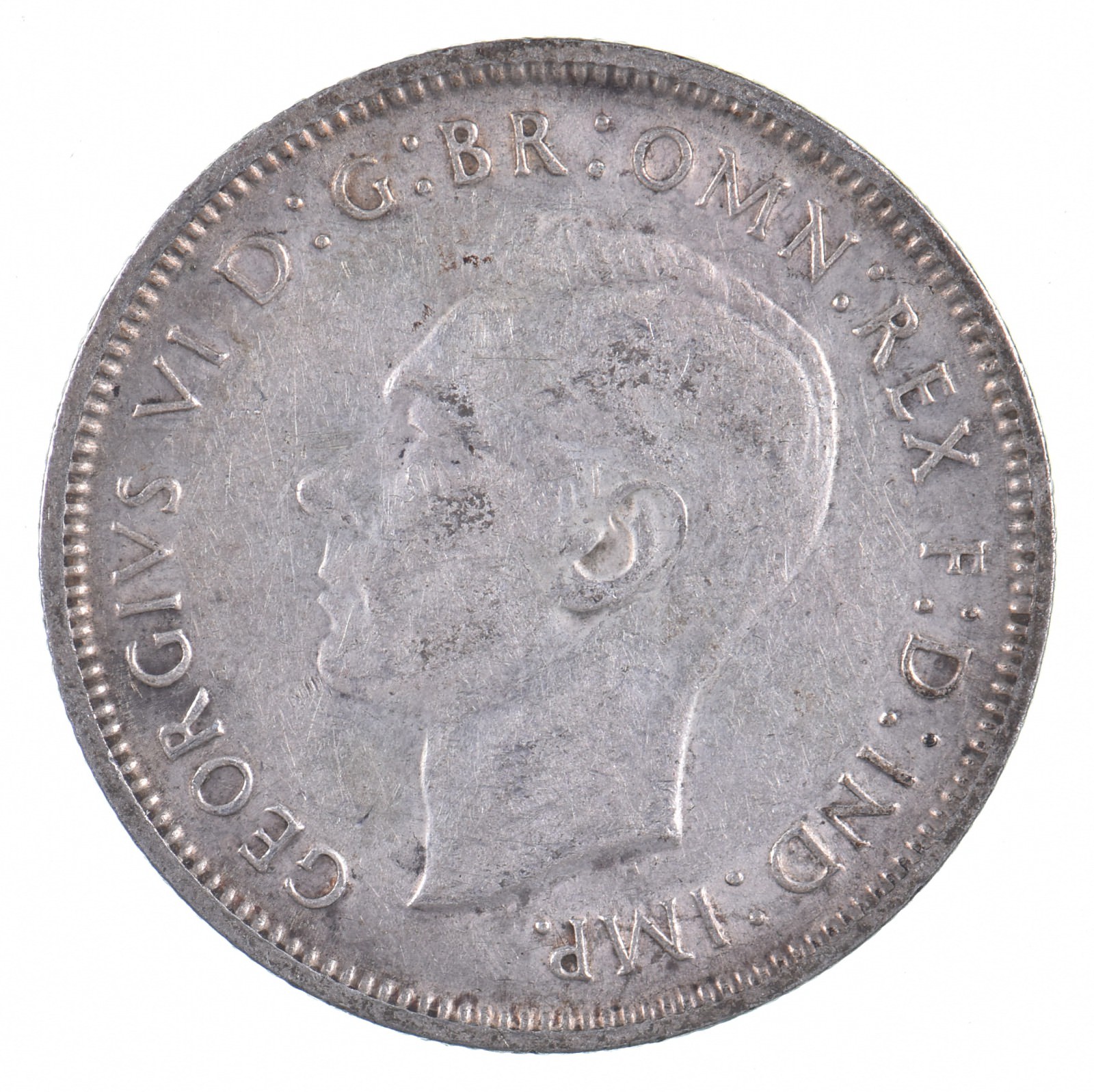 SILVER - WORLD Coin - 1942 Australia 1 Florin - World Silver Coin ...