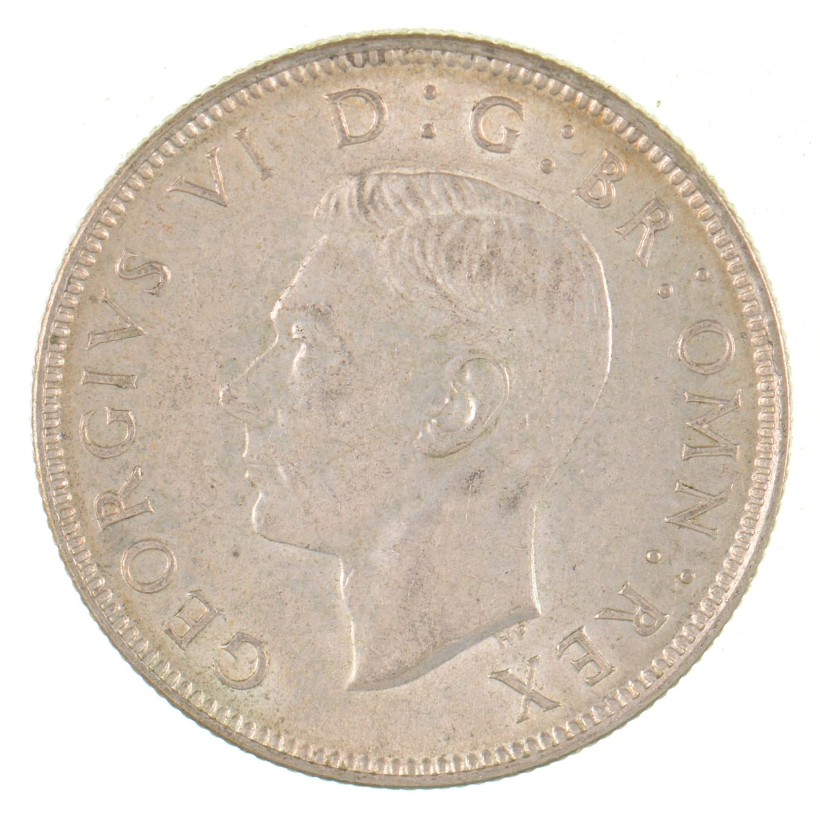 SILVER - WORLD Coin - 1944 Great Britain 2 Shillings - World Silver ...