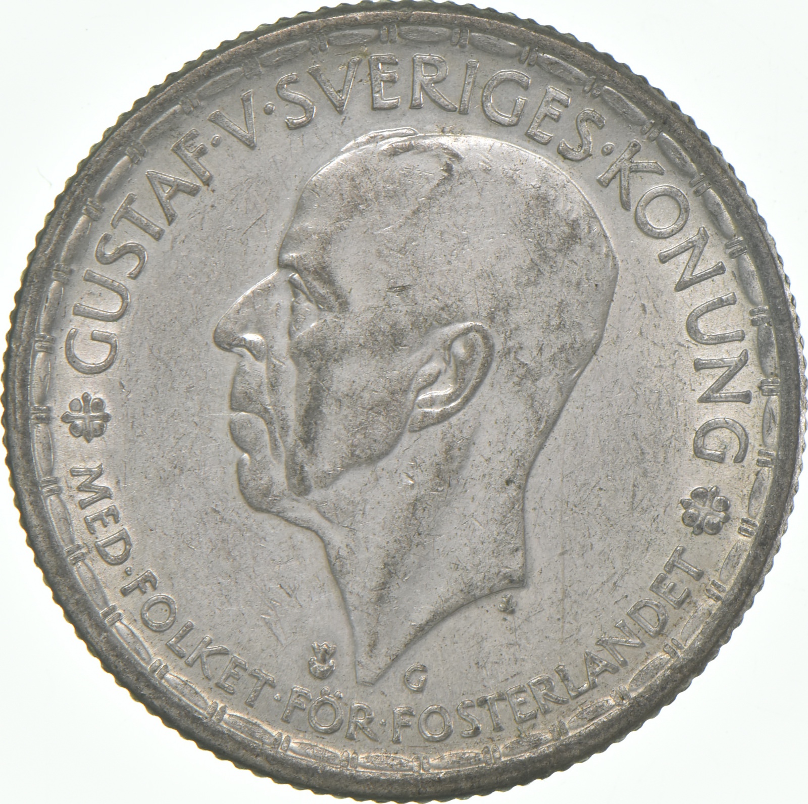 SILVER - WORLD Coin - 1945 Sweden 2 Kronor - World Silver Coin ...