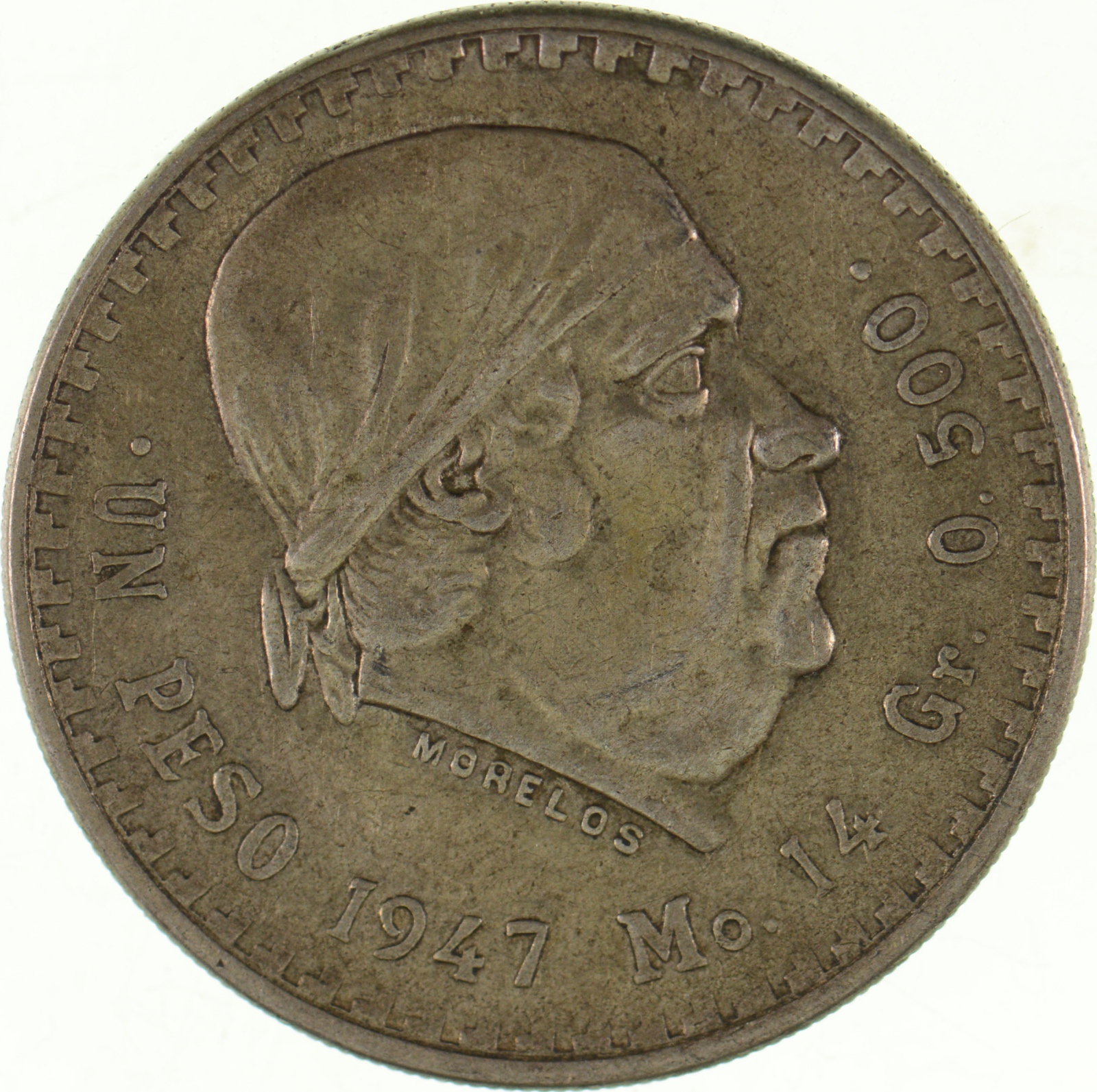 SILVER - WORLD Coin - 1947 Mexico 1 Peso - World Silver Coin | Property ...