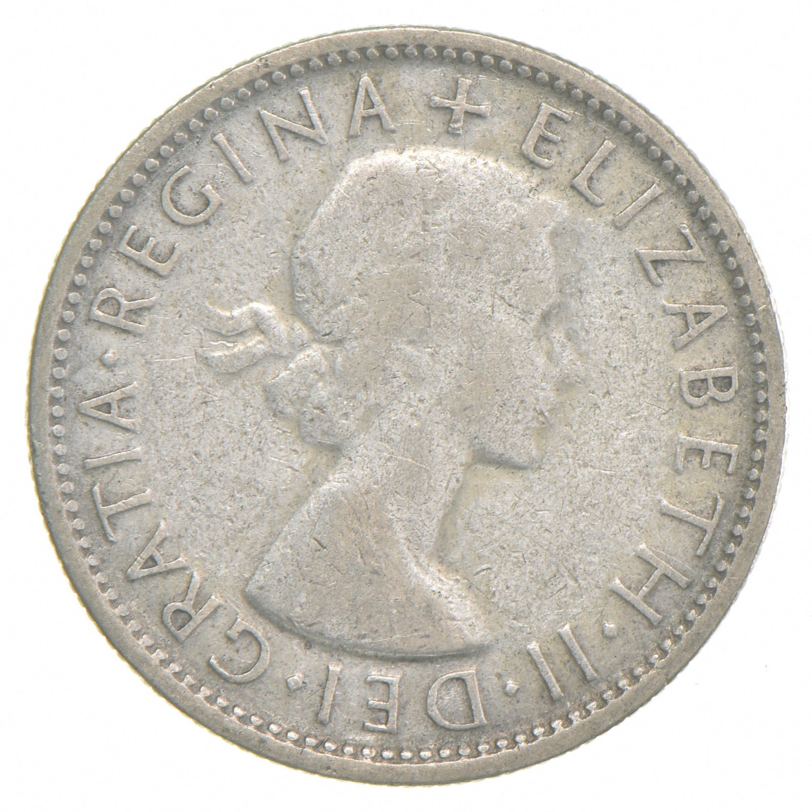 SILVER - WORLD Coin - 1954 Australia 1 Florin - World Silver Coin ...