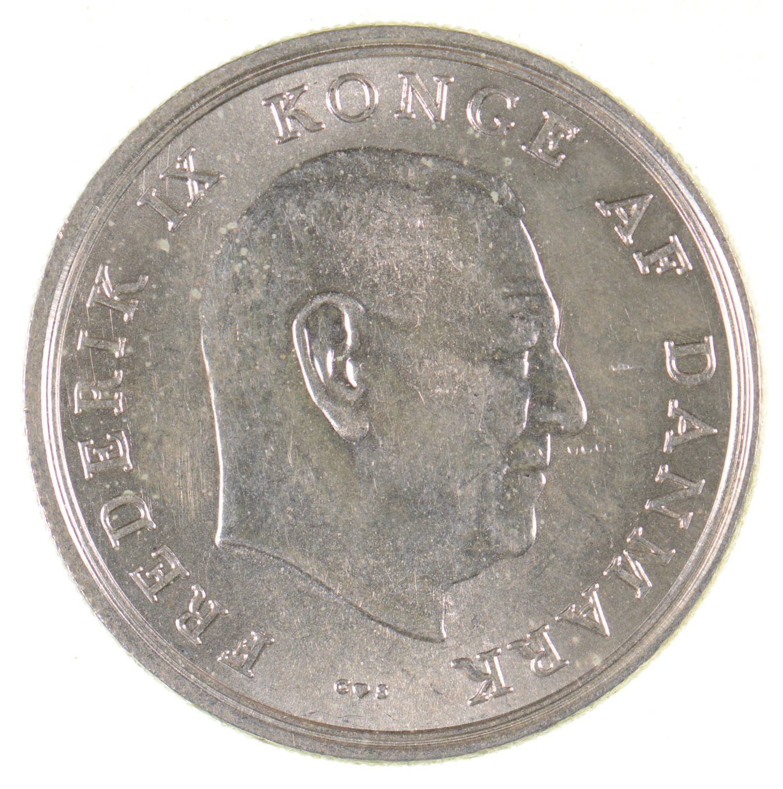 SILVER - WORLD Coin - 1964 Denmark 5 Kroner - World Silver Coin ...