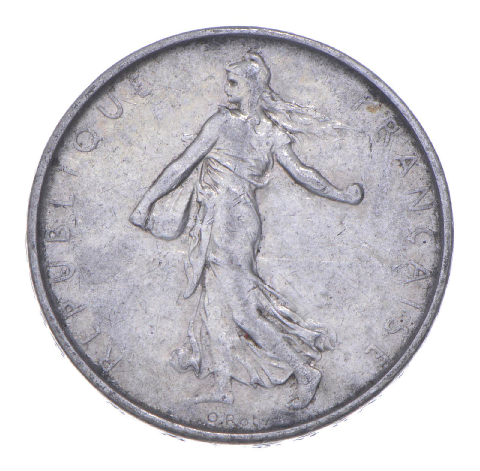 SILVER - WORLD Coin - 1964 France 5 Francs - World Silver Coin ...