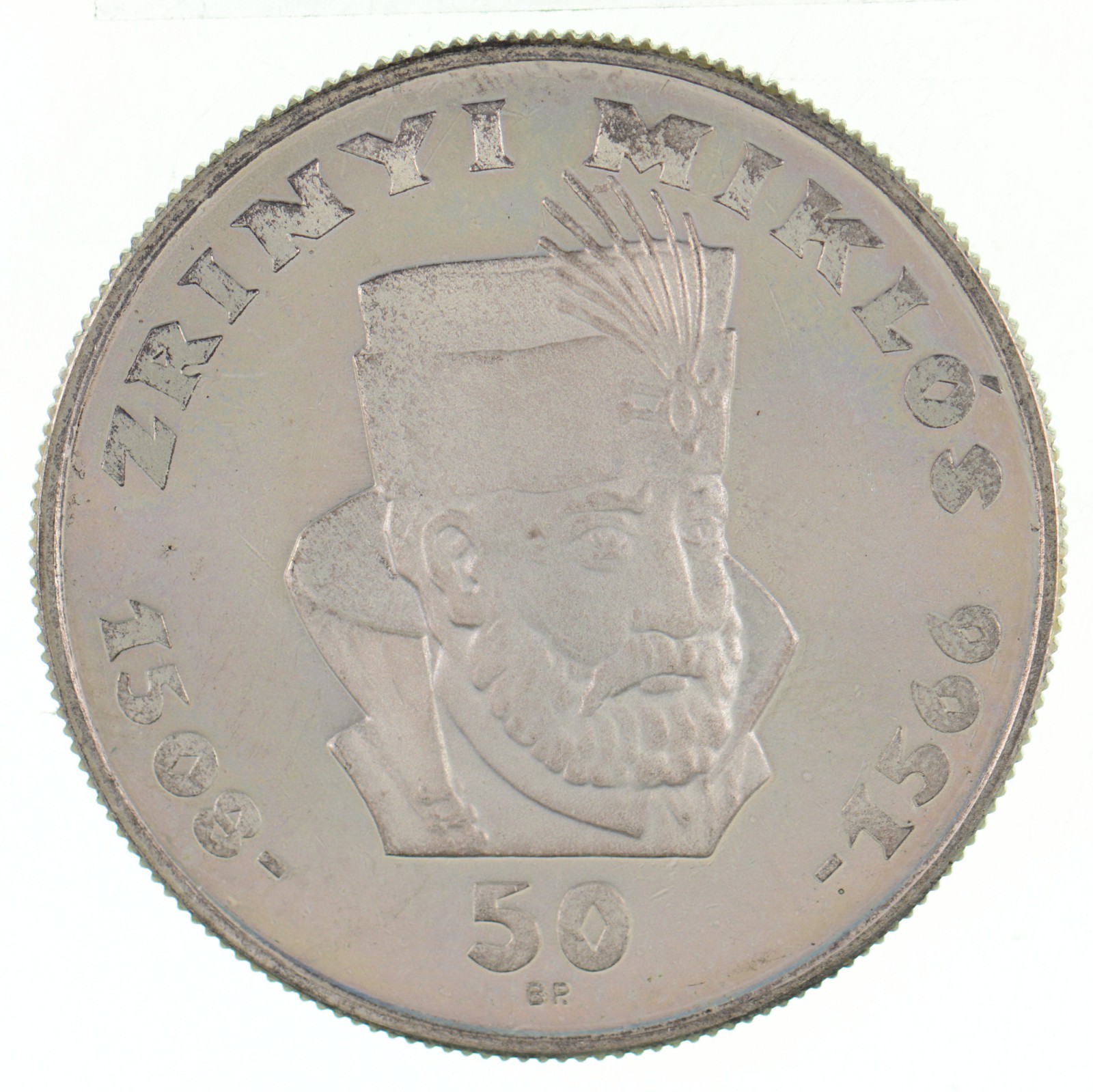 SILVER - WORLD Coin - 1966 Hungary 50 Forint - World Silver Coin ...