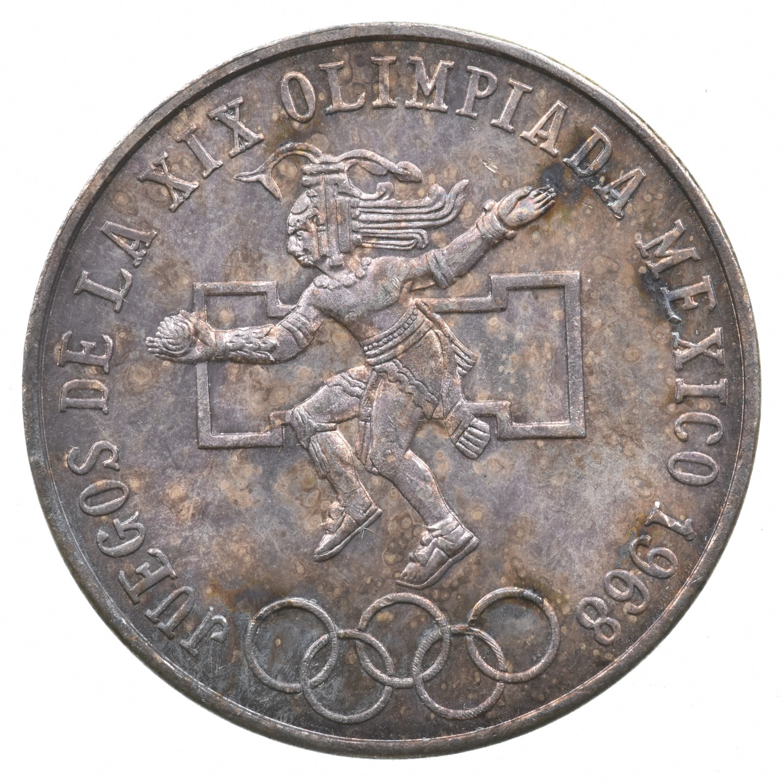 SILVER - WORLD COIN - 1968 Mexico 25 Pesos - World Silver Coin ...