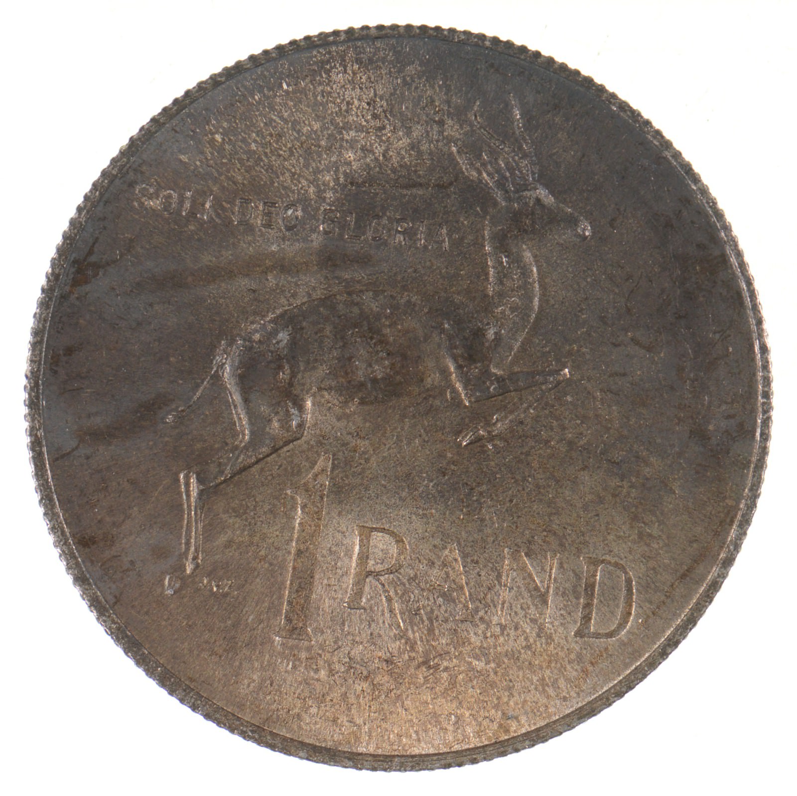 SILVER - WORLD Coin - 1968 South Africa 1 Rand - World Silver Coin ...