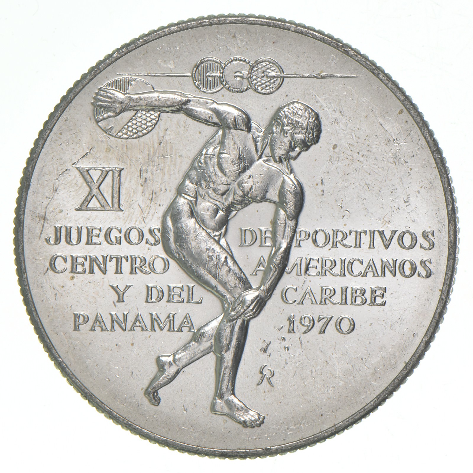 SILVER - WORLD COIN - 1970 Panama 5 Balboas - World Silver Coin ...