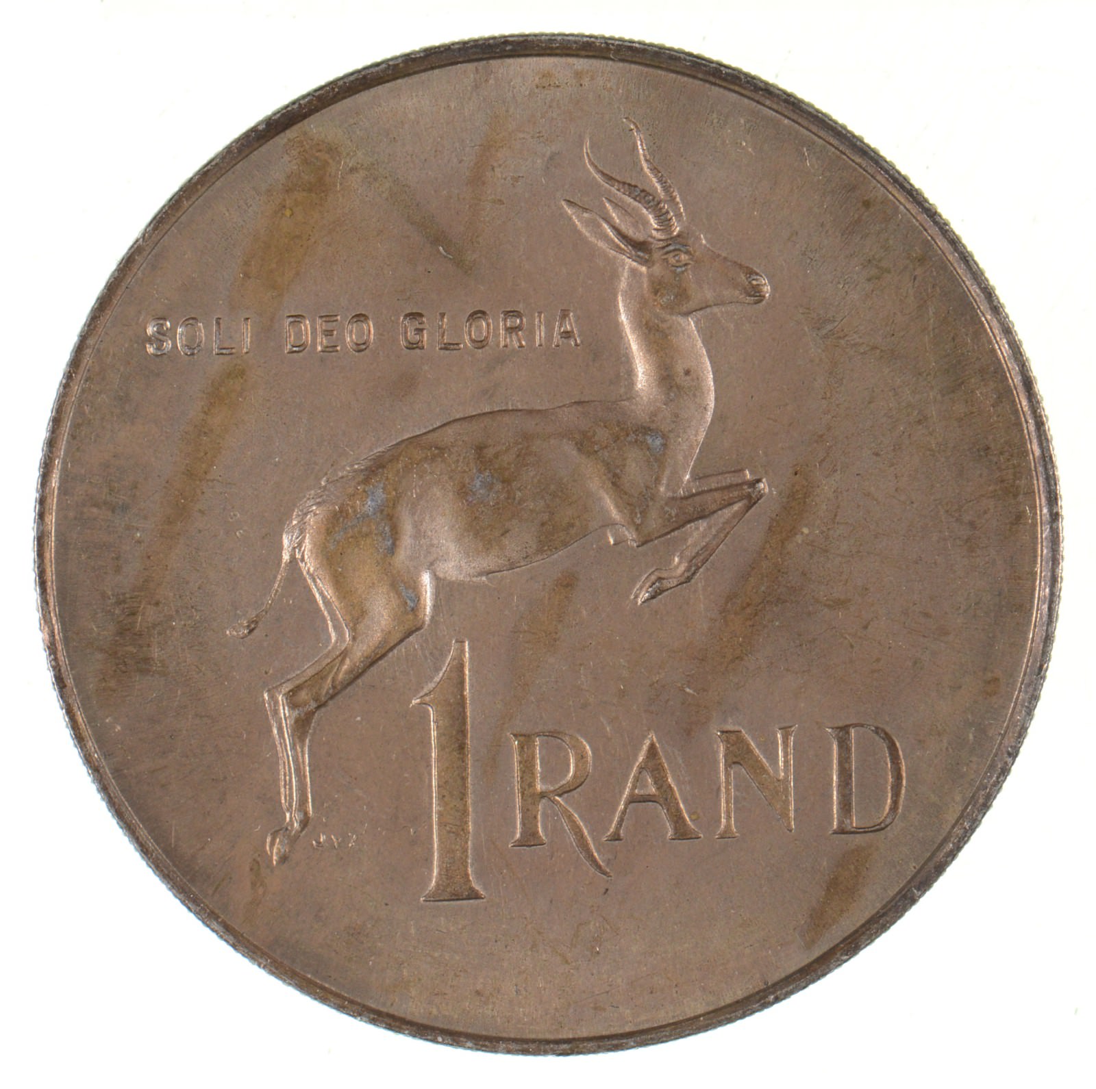 SILVER - WORLD Coin - 1970 South Africa 1 Rand - World Silver Coin ...