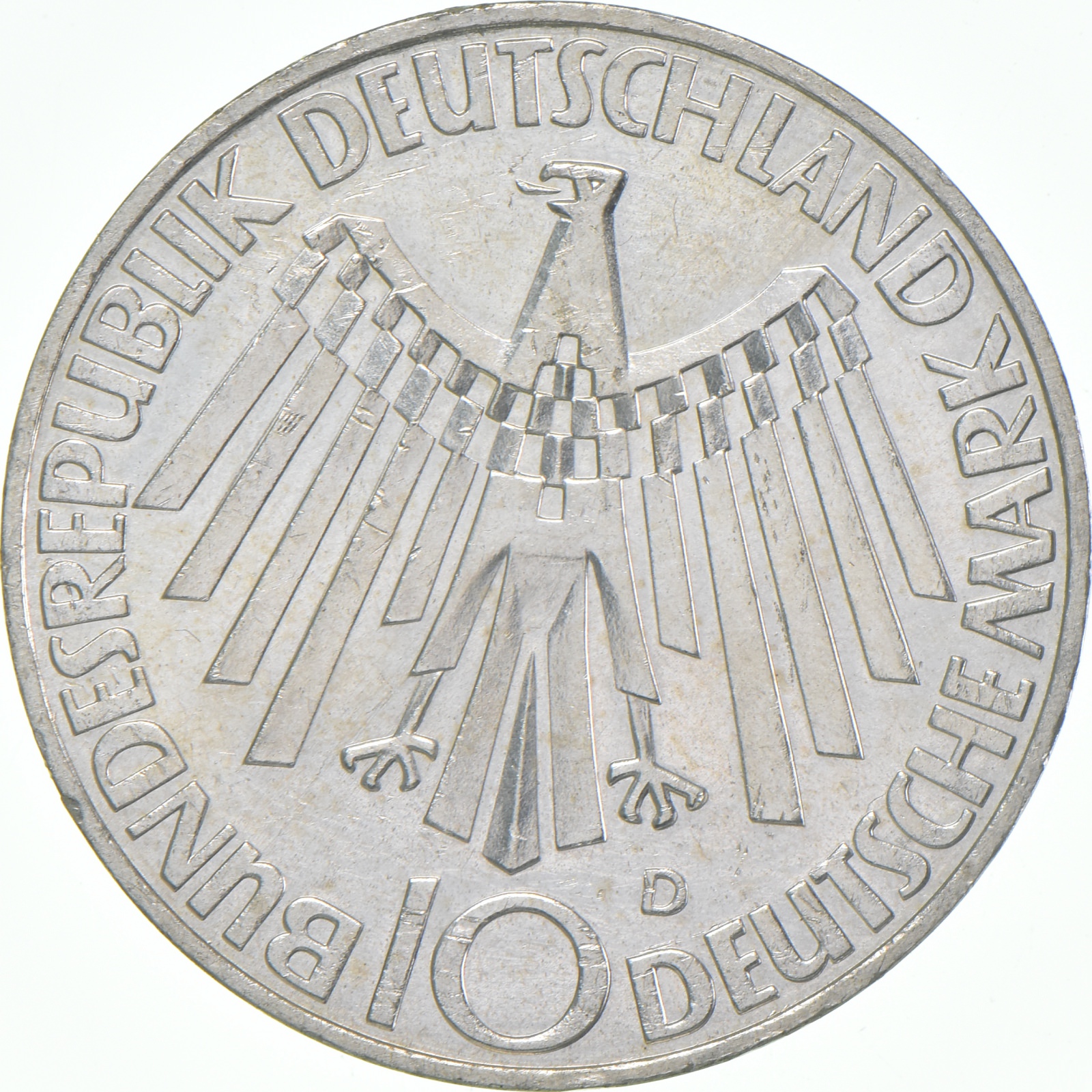 SILVER - WORLD Coin - 1972 Germany 10 Mark - World Silver Coin ...