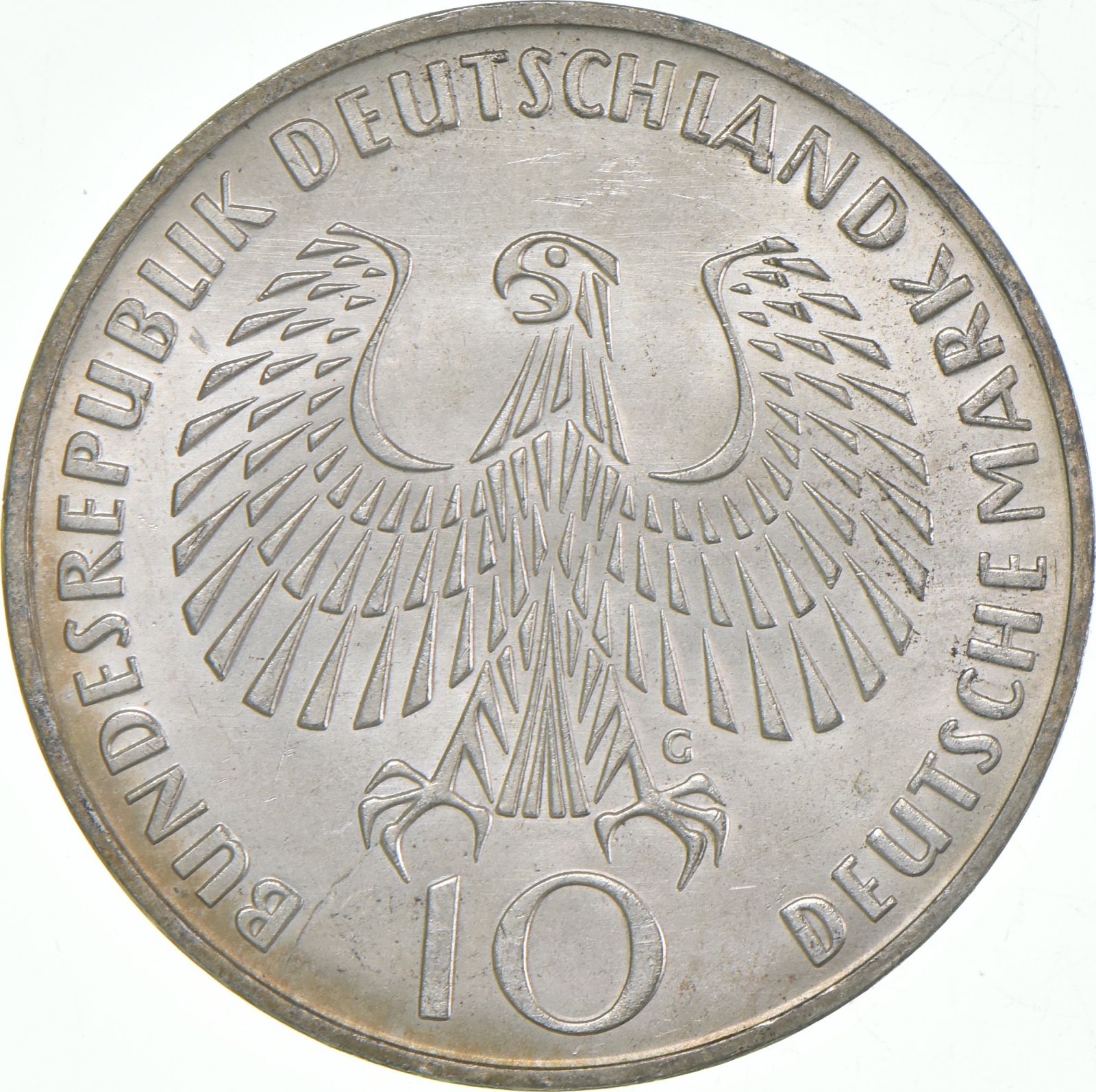 SILVER - WORLD Coin - 1972 Germany 10 Mark - World Silver Coin ...