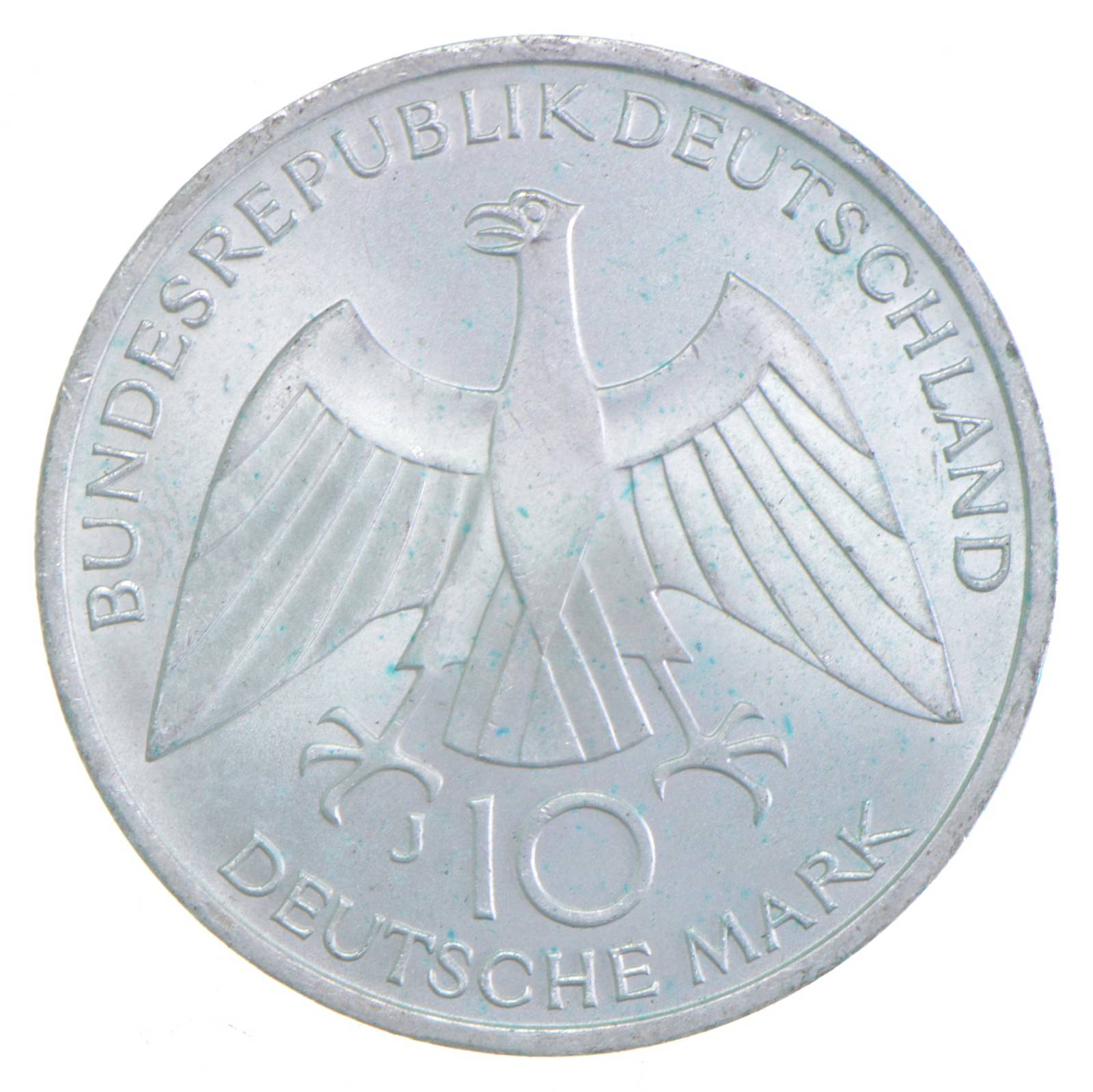 SILVER - WORLD Coin - 1972 Germany 10 Mark - World Silver Coin ...