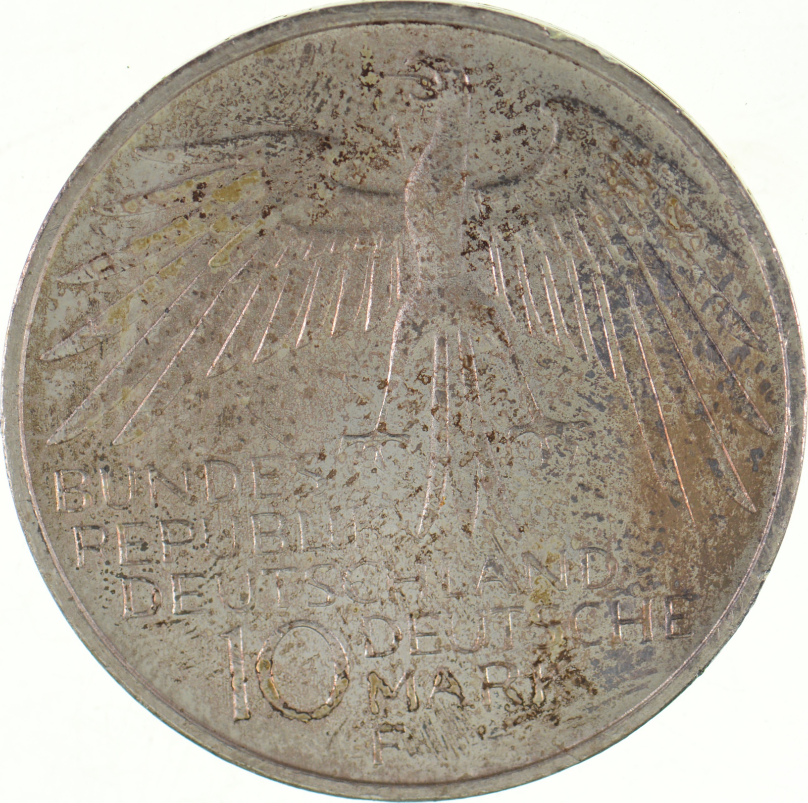 SILVER - WORLD Coin - 1972 Germany 10 Mark - World Silver Coin ...