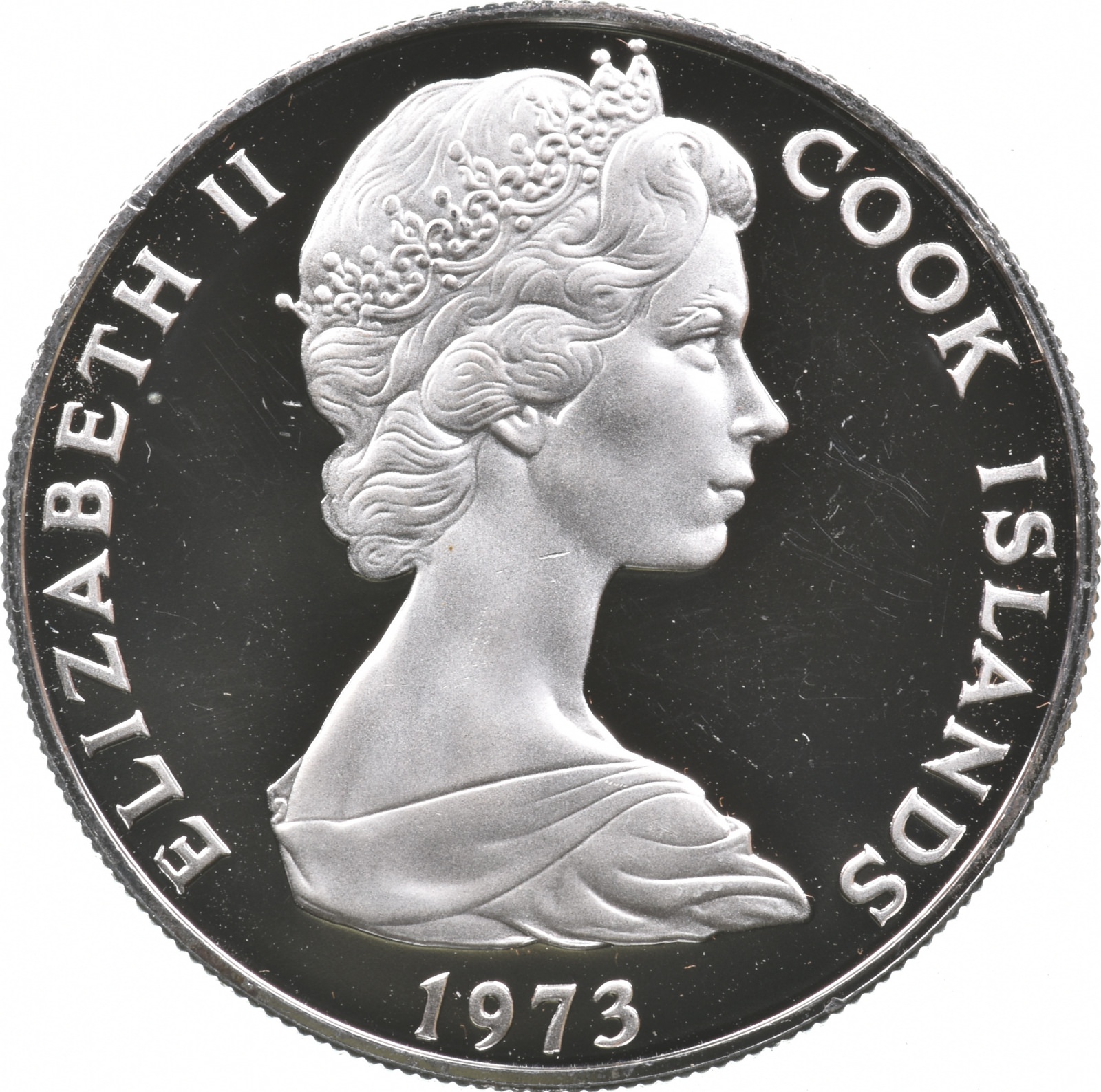 SILVER - WORLD COIN - 1973 Cook Islands 2 1/2 Dollars - World Silver ...