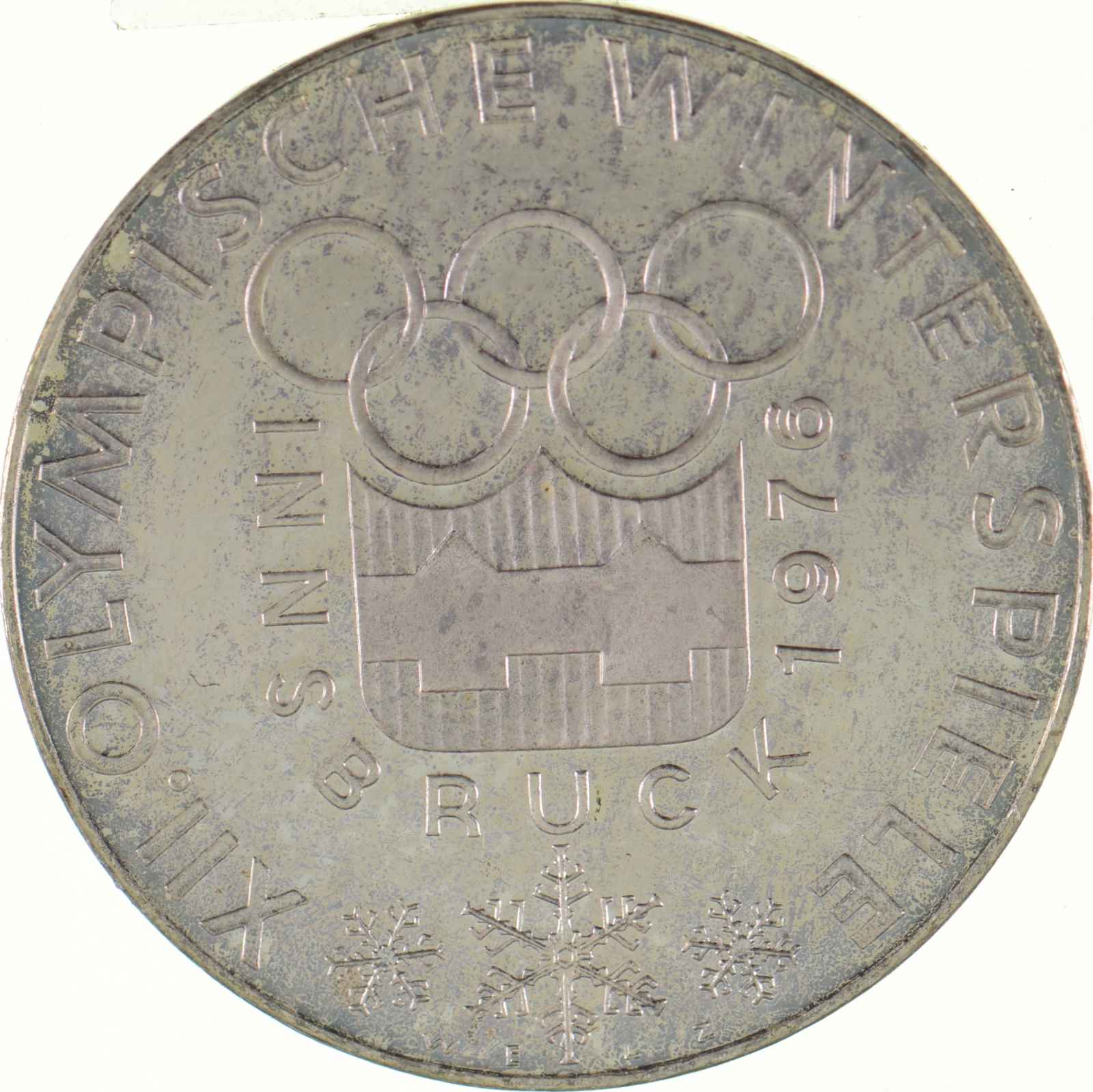 SILVER - WORLD COIN - 1976 Austria 100 Schilling - World Silver Coin ...