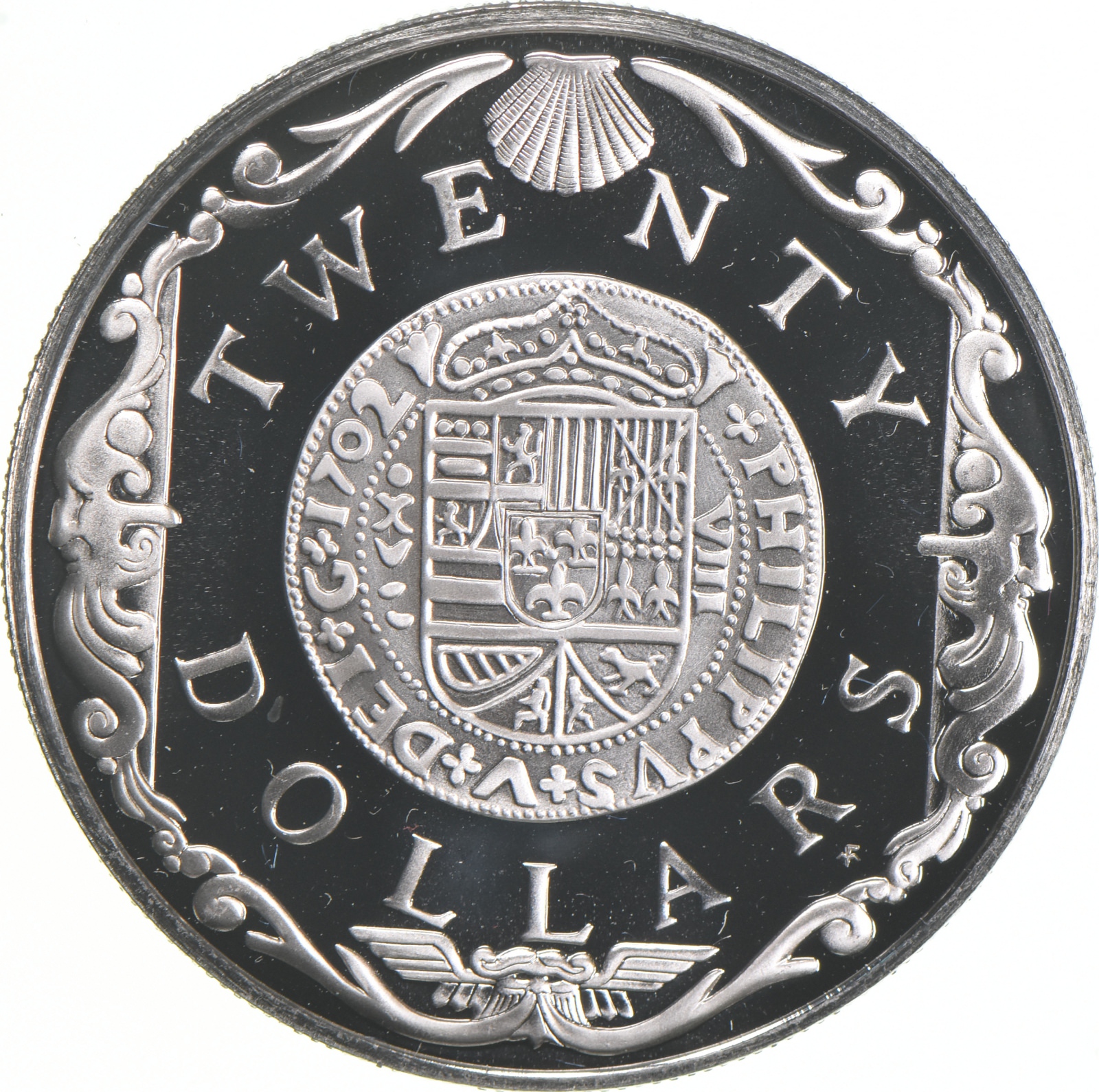 SILVER - WORLD COIN - 1985 British Virgin Islands 20 Dollars - World ...