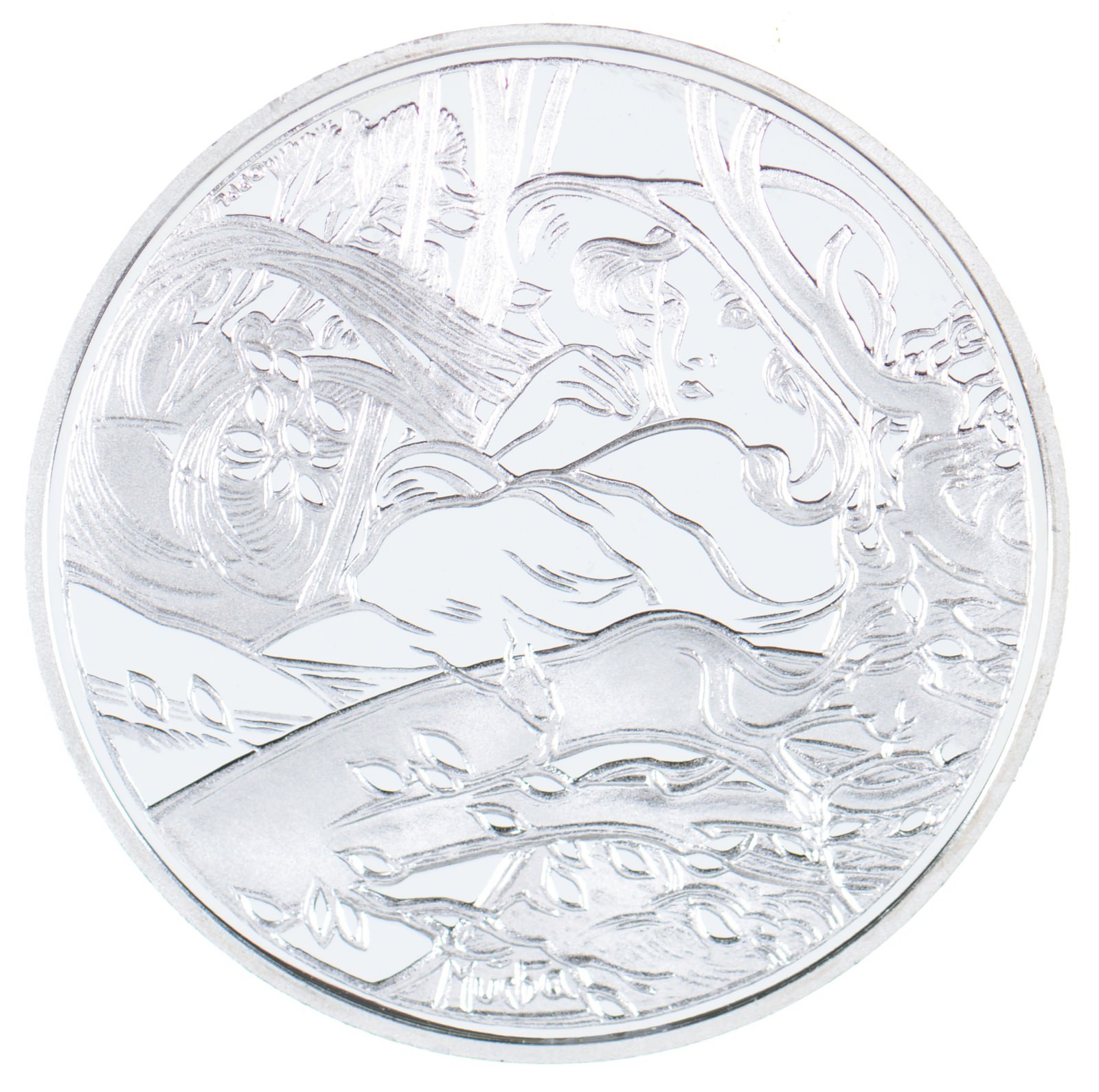 SILVER - WORLD Coin - Alphonse Mucha Commemorative Silver Medal - World ...