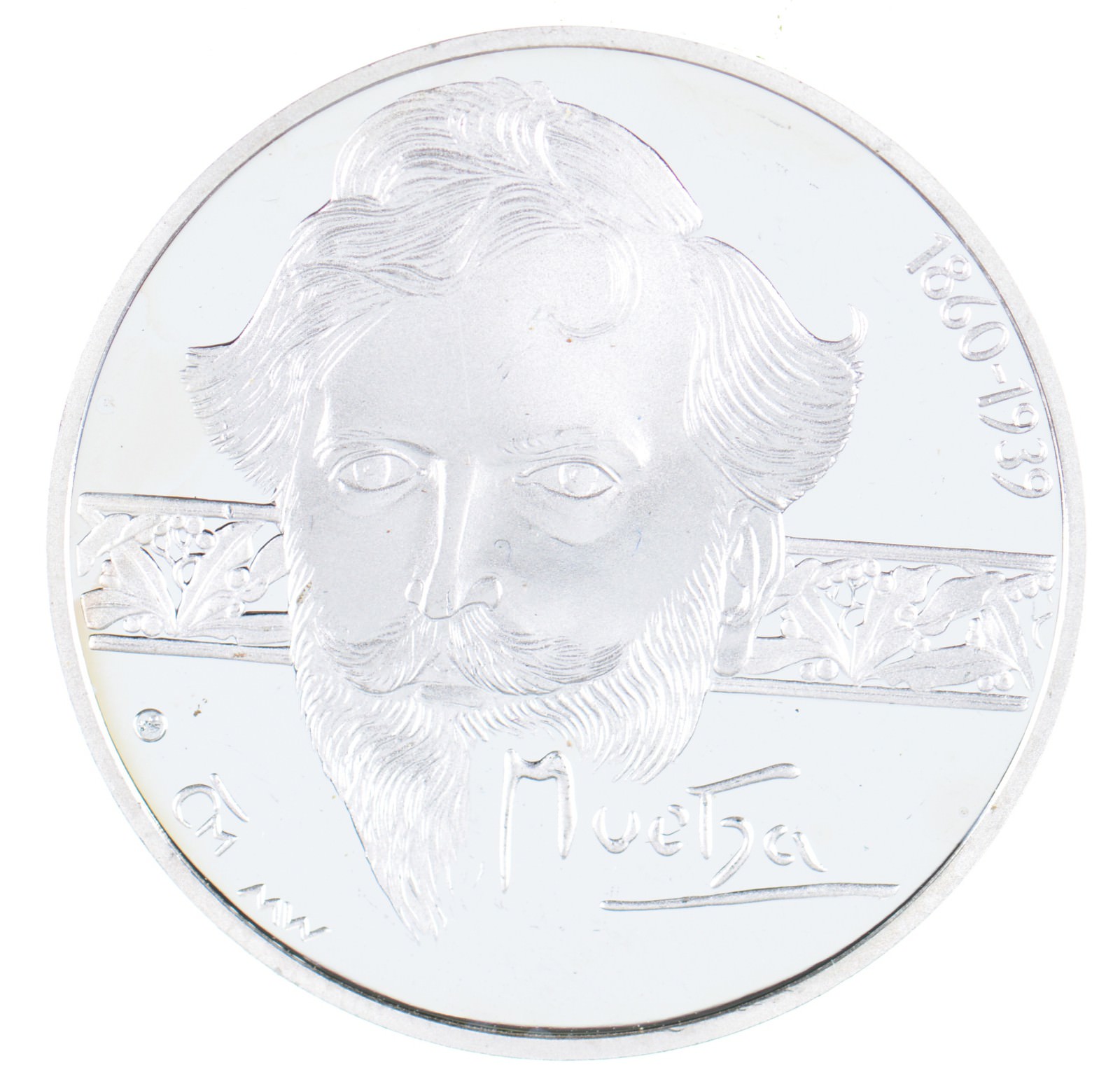 SILVER - WORLD Coin - Alphonse Mucha Commemorative Silver Medal - World ...