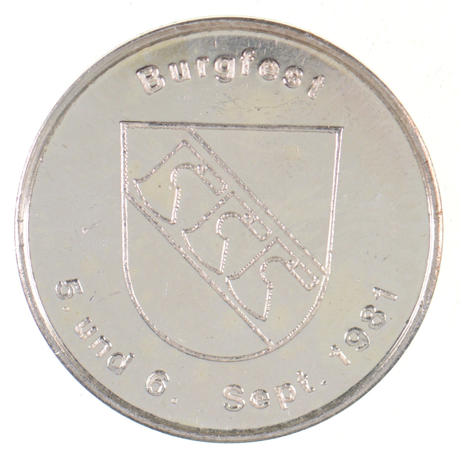 SILVER - WORLD Coin - Burg Reichenberg Silver Round - World Silver Coin ...