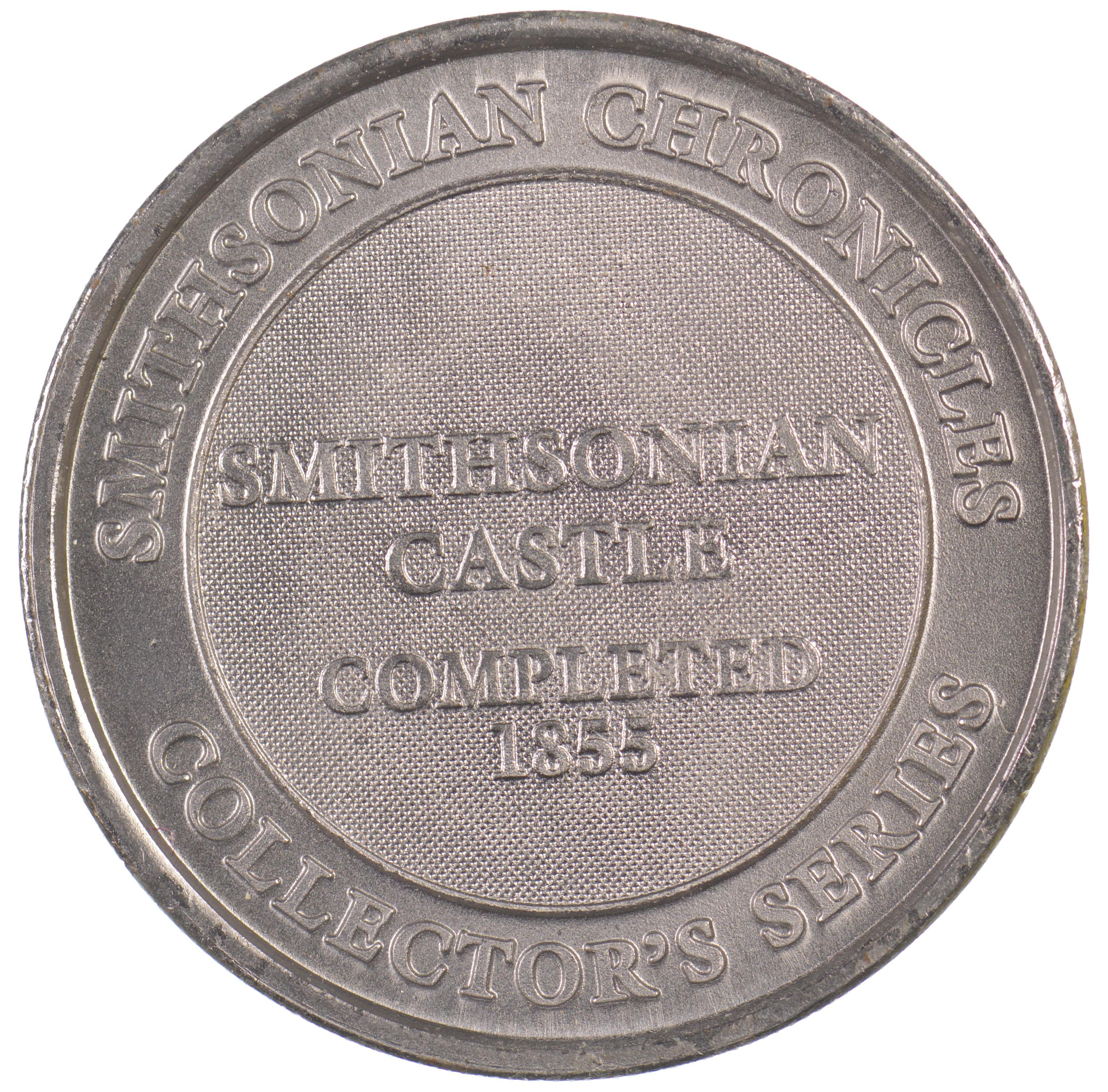 Smithsonian Castle Smithsonian Chronicles Collector's Series Token ...