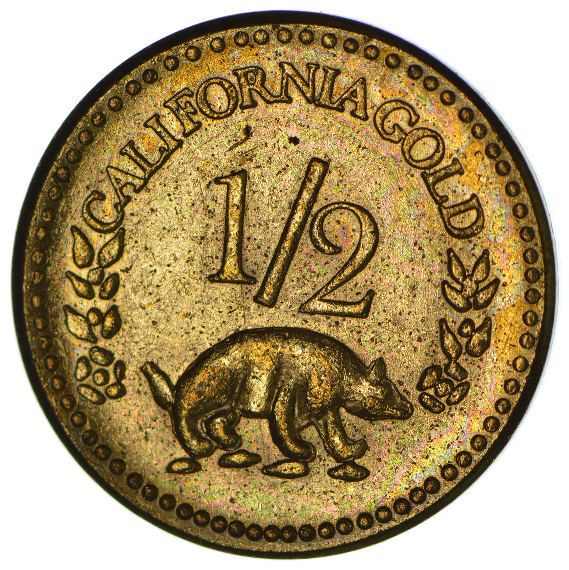 Souvenir Tribute Token - California Gold Rush - 1853 Liberty Head ...
