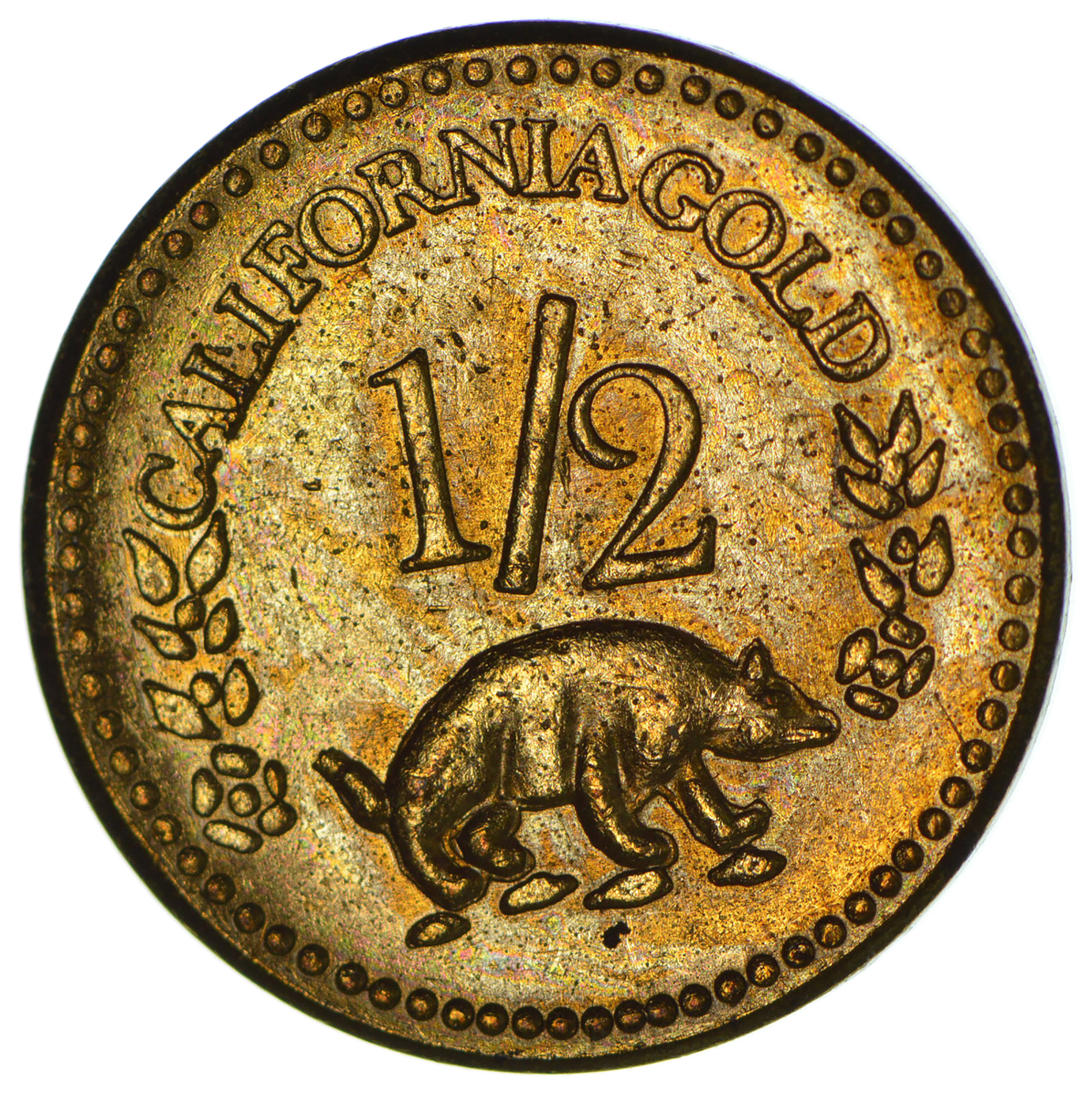 Souvenir Tribute Token - California Gold Rush - 1853 Liberty Head ...