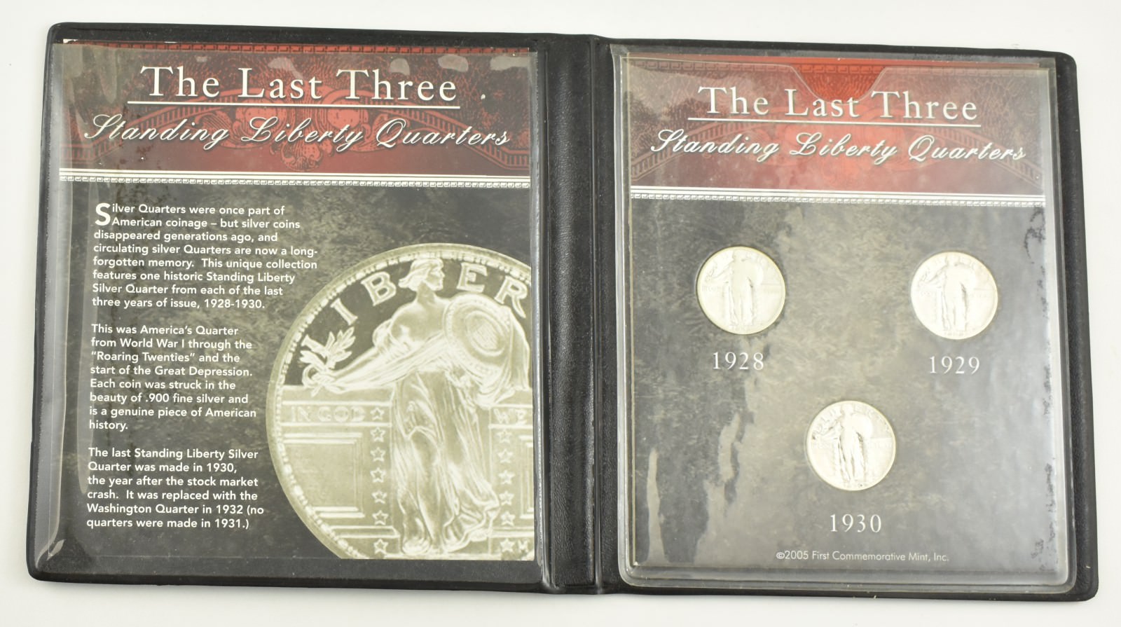 Standing Liberty Quarters Set - Coin Collection - Great Display ...