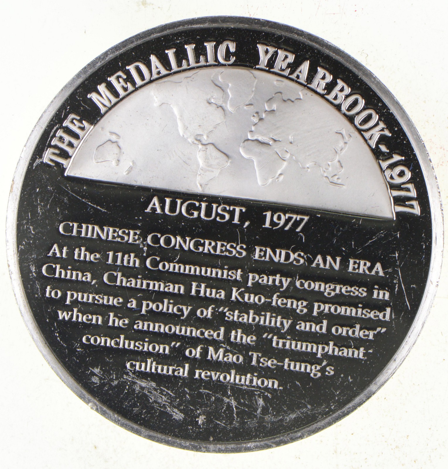 Sterling Silver - The Medallic Yearbook 1977 - - 0.925 Silver - 31.5 ...