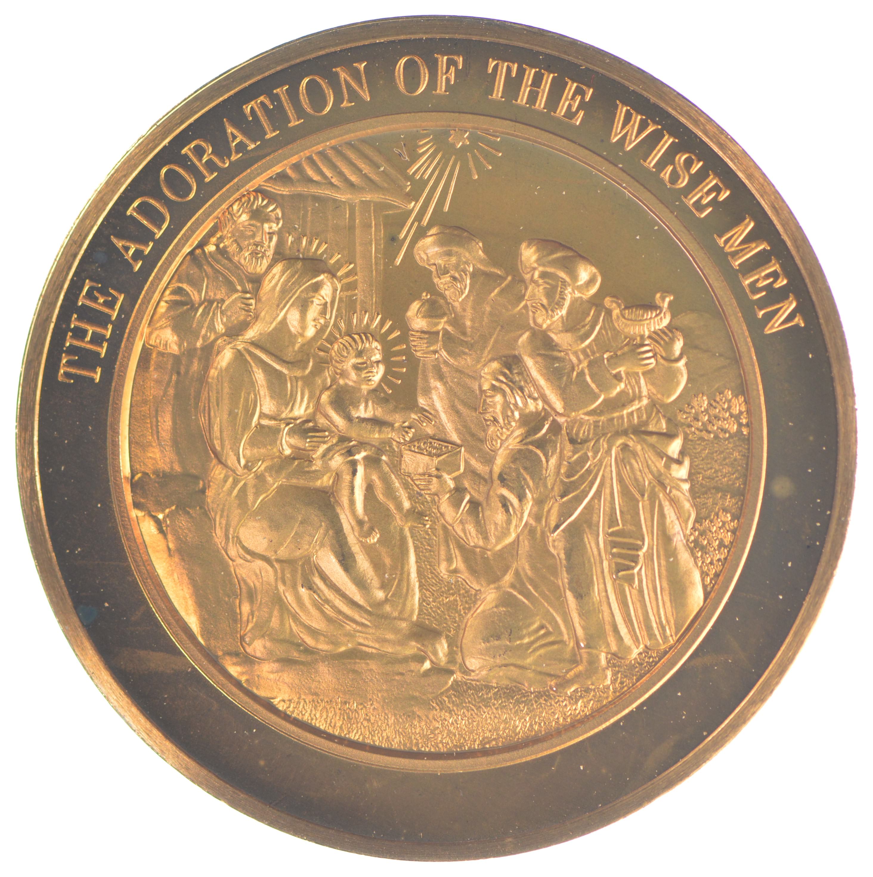 Stunning - Proof - Thompson Medallic Bible Scene Medals - Made by ...