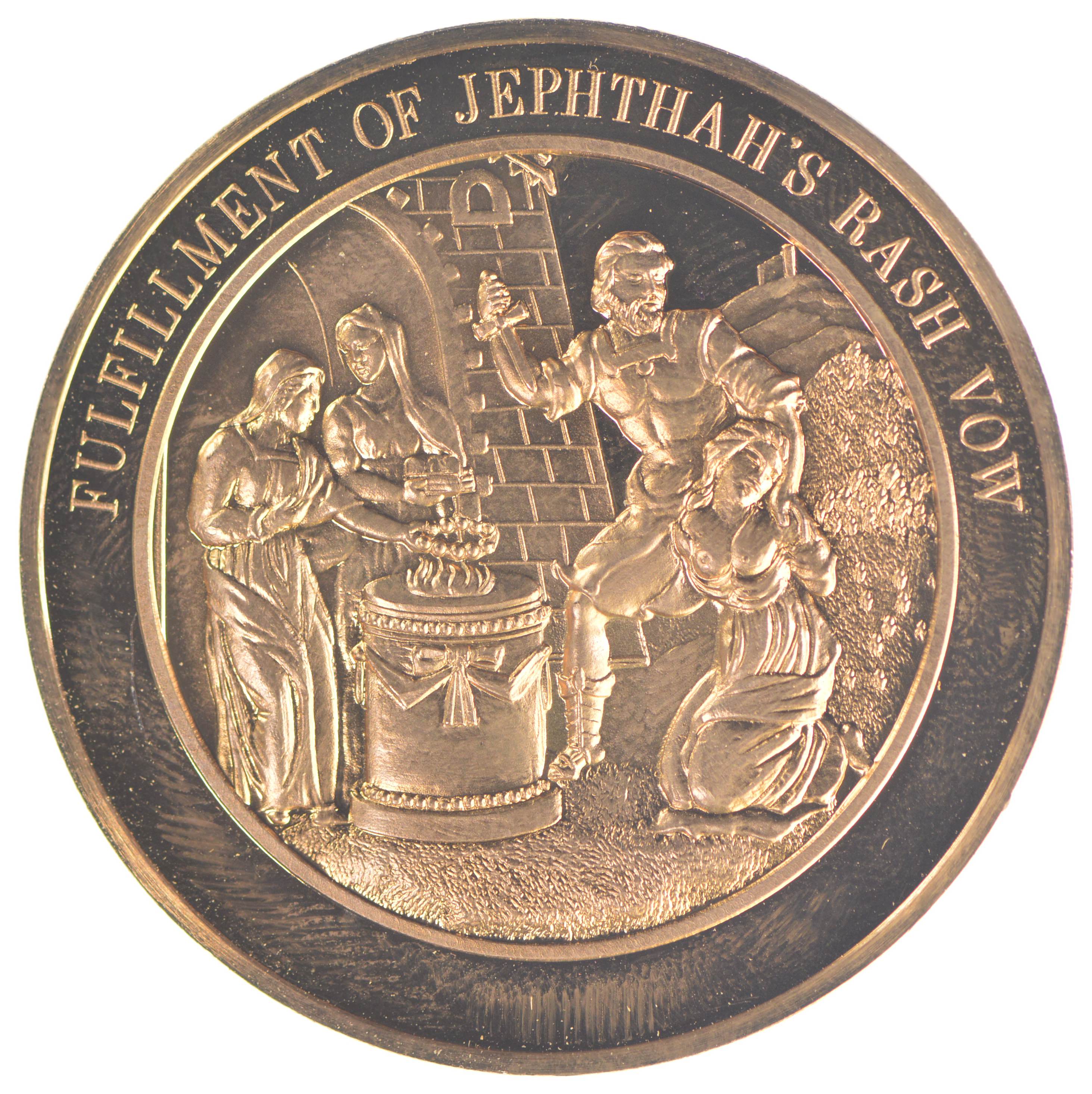 Stunning - Proof - Thompson Medallic Bible Scene Medals - Made by ...