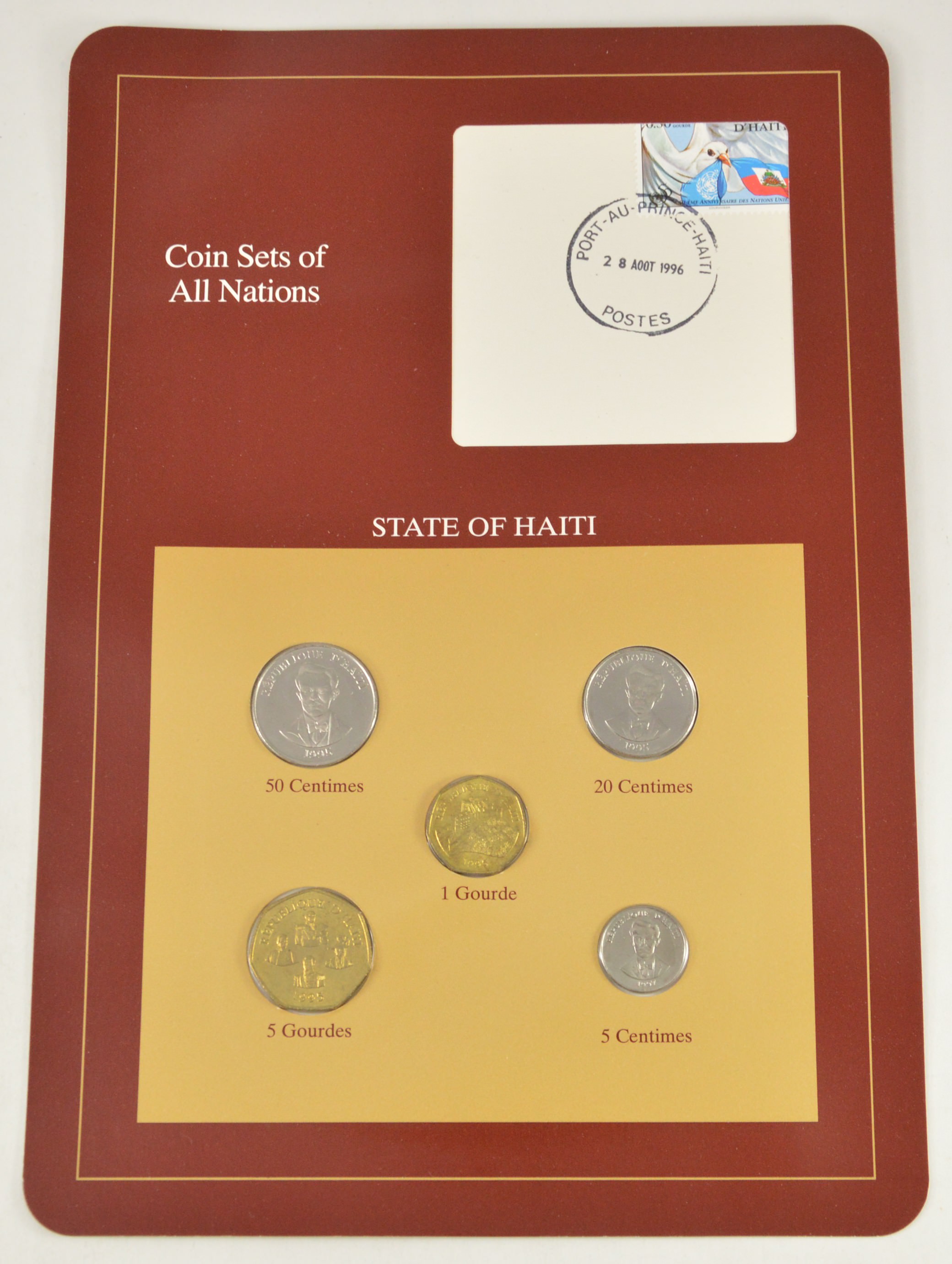 **Sweet** State Of Haiti Beautifully Displayed - Type Coin Set - World ...