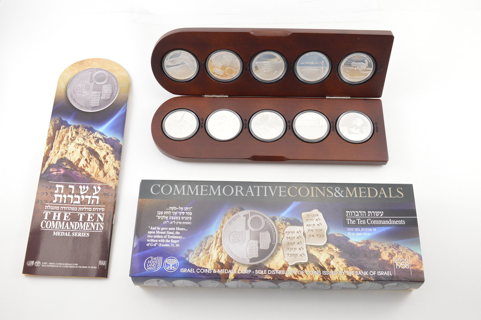 The 10 Commandments Medal Series - 1 Oz .999 Fine Silver Round - 10 ...