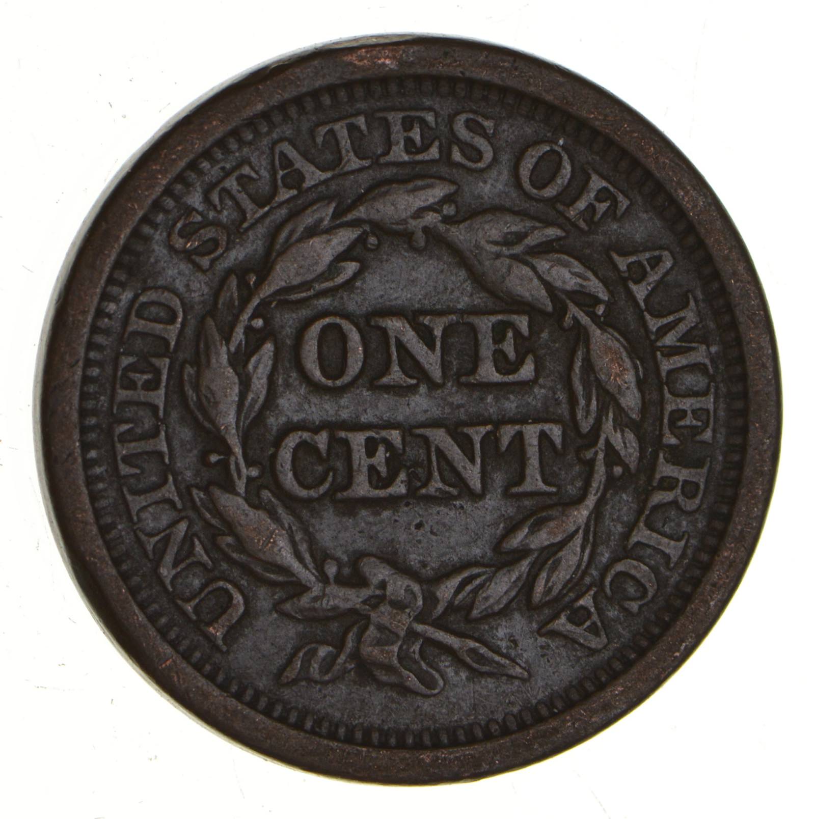 Tough - 1851 Large Cent - US Early Copper Coin | Property Room