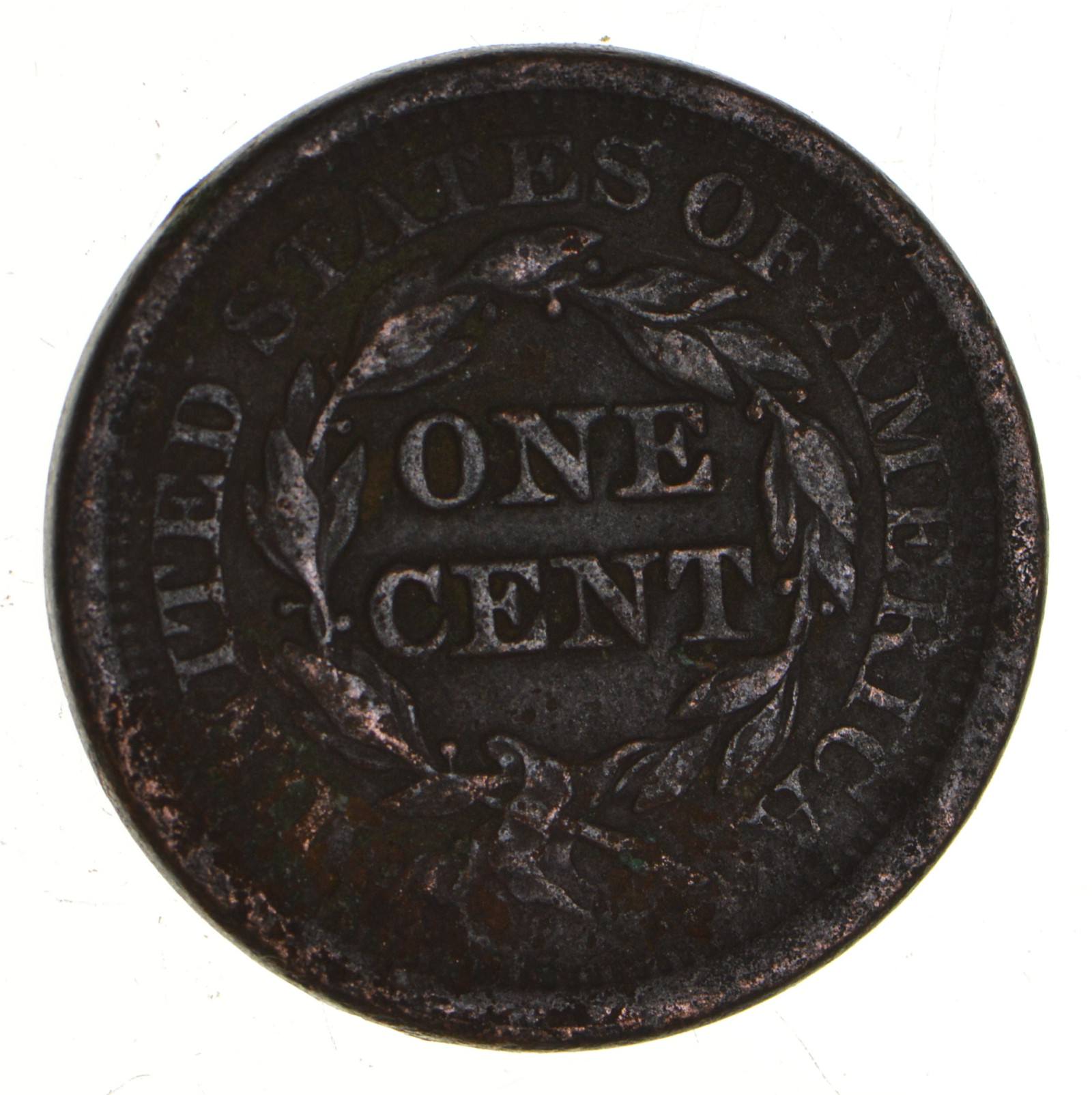 Tough - 1851 Large Cent - US Early Copper Coin | Property Room