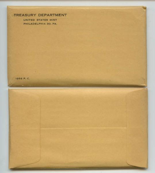 Tough Date 1956 Silver Unopened (Envelope Sealed) U.S. Proof Set - May ...
