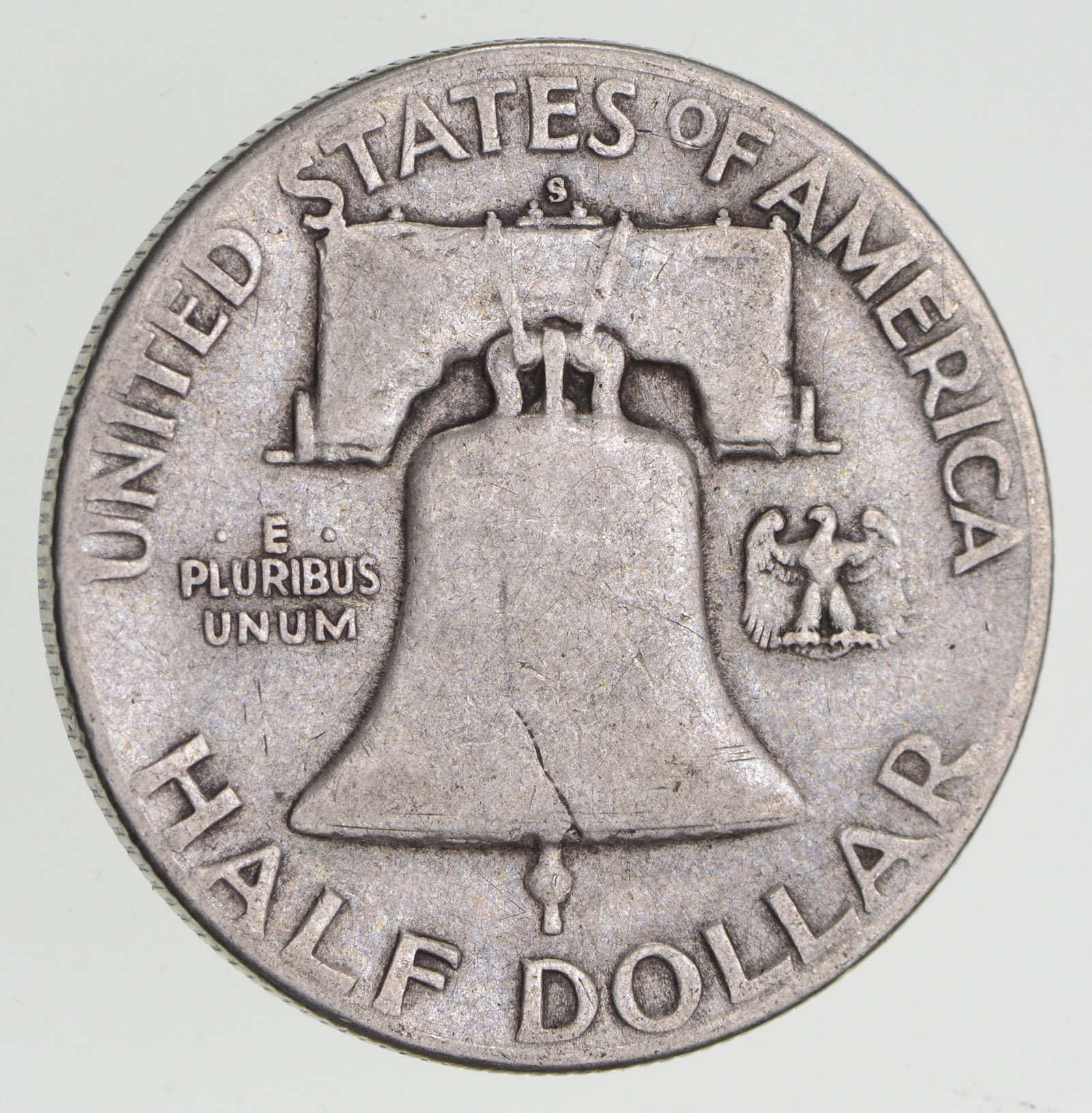 Tough S MINT MARK SAN FRANCISCO 1951 S FRANKLIN HALF DOLLAR Tough S MINT MARK SAN FRANCISCO 1951 S FRANKLIN HALF DOLLAR