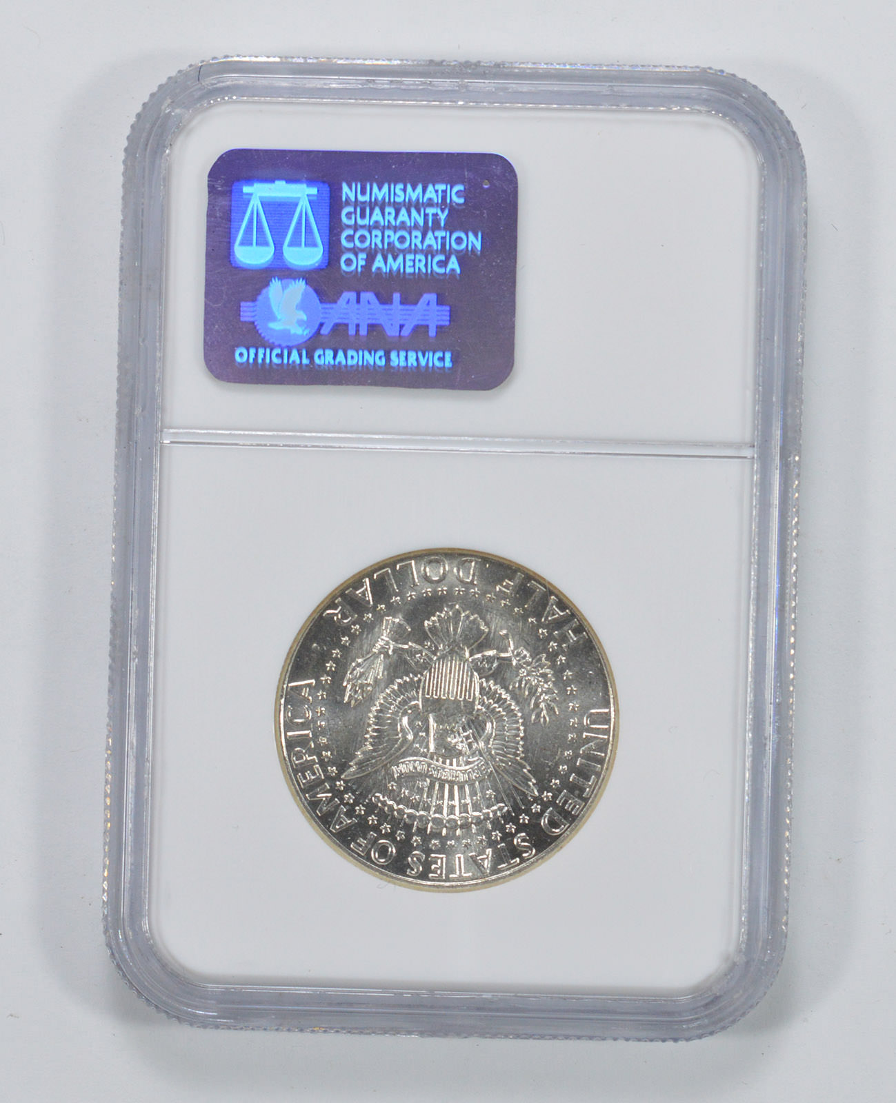 UNC 1964 Kennedy Half Dollar Graded NGC Property Room unc-1964-kennedy-half-dollar-graded-ngc-property-room