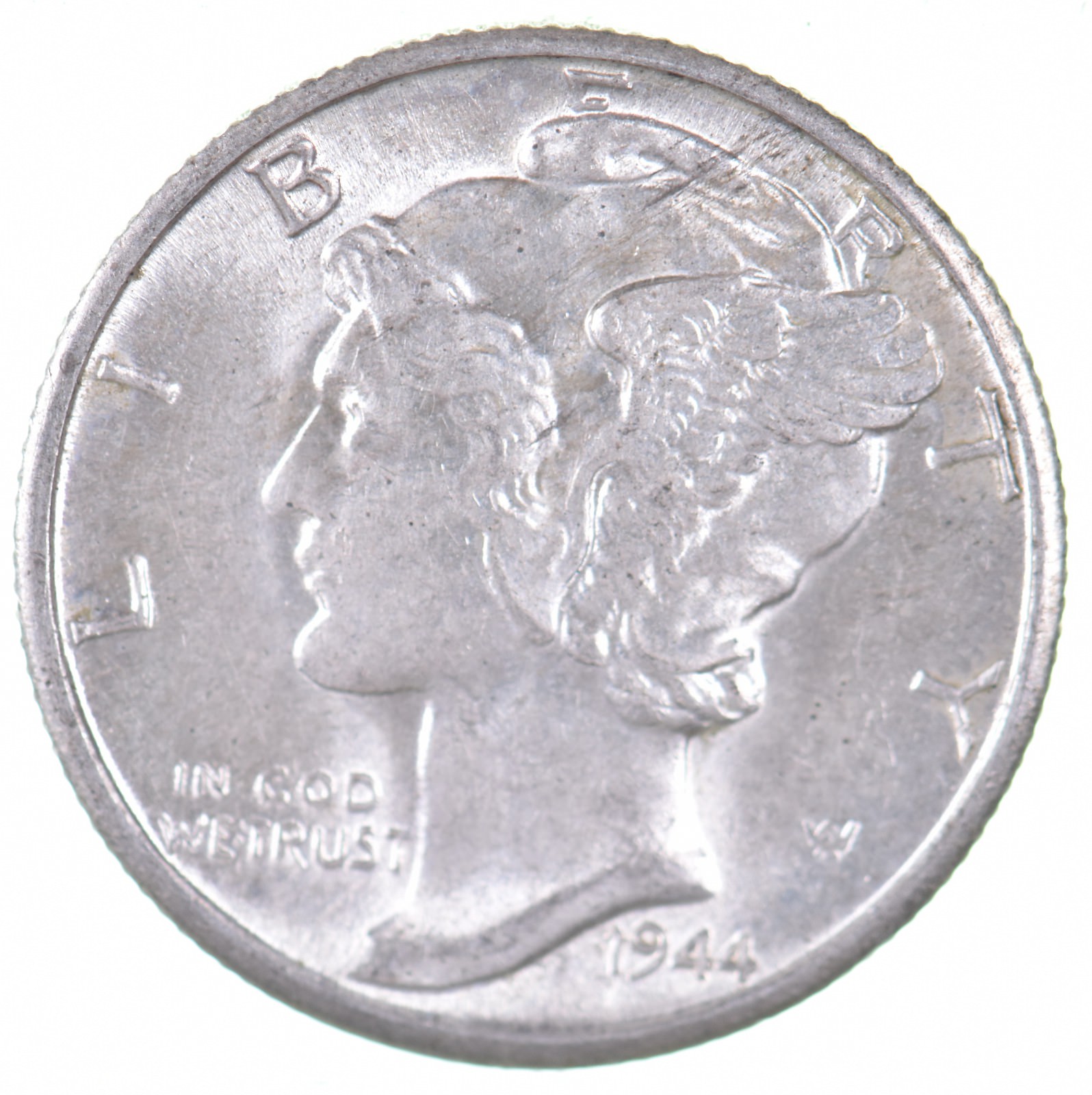 Unc BU MS 1944-D US Mercury 90% Silver Dime Coin Collection Lot Set ...