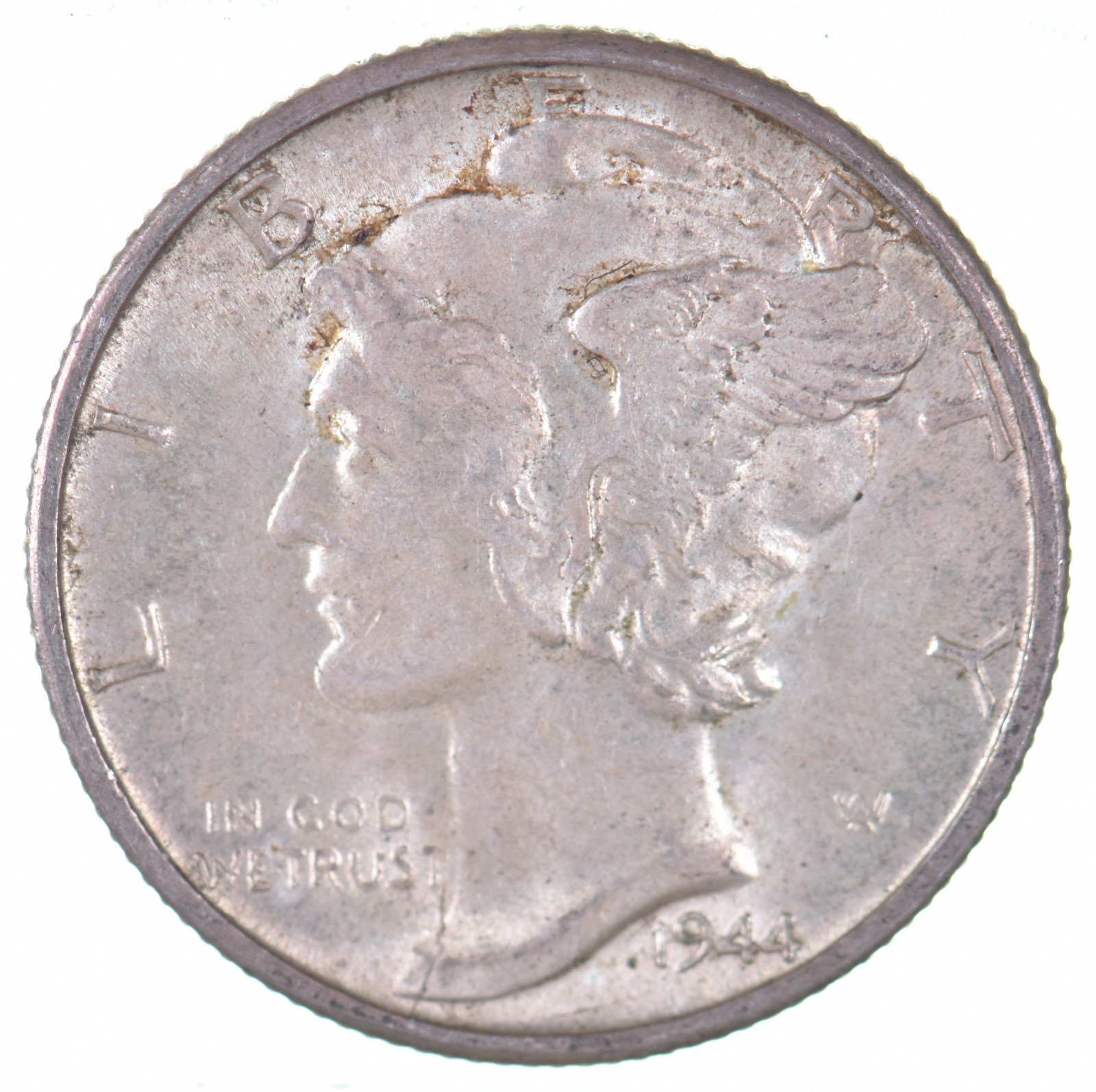 Unc BU MS 1944-S US Mercury 90% Silver Dime Coin Collection Lot Set ...