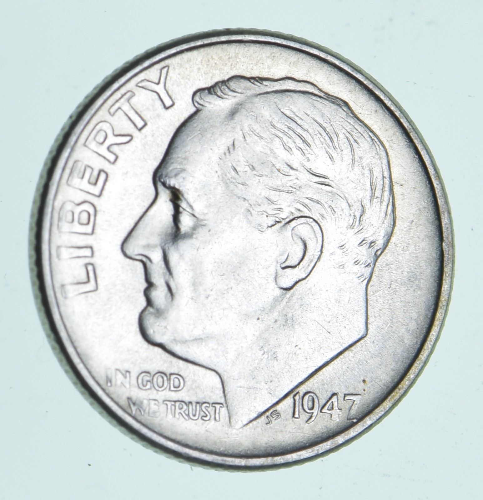 Unc BU MS 1947-S - US Roosevelt 90% Silver Dime Coin Collection Set ...