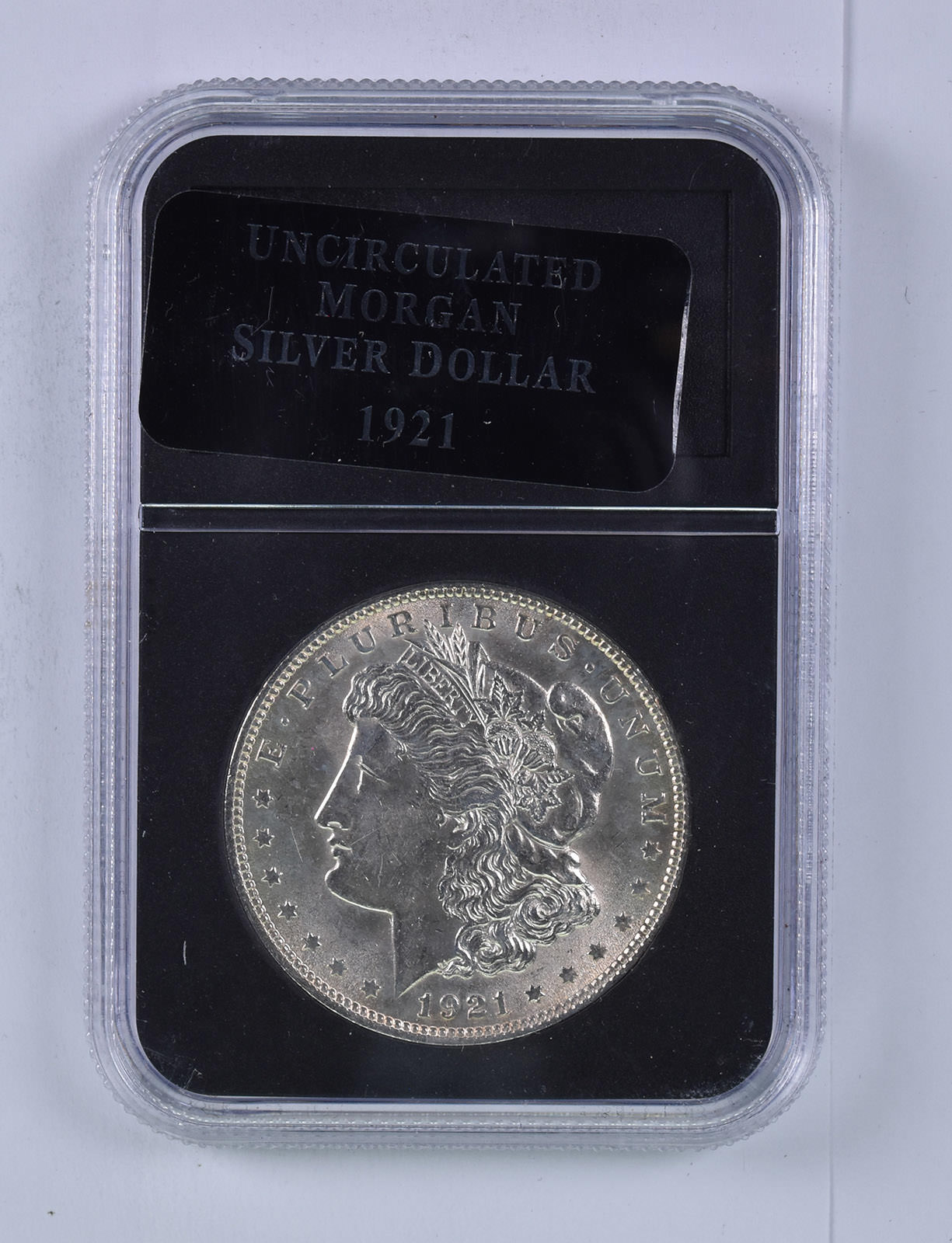 Uncirculated 1921 Morgan Silver Dollar - Slabbed | Property Room