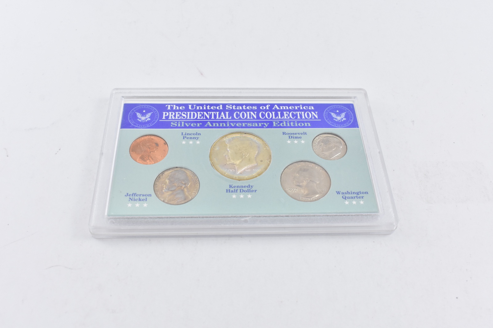United States Presidential Coin Type Set - Silver Anniversary Edition ...