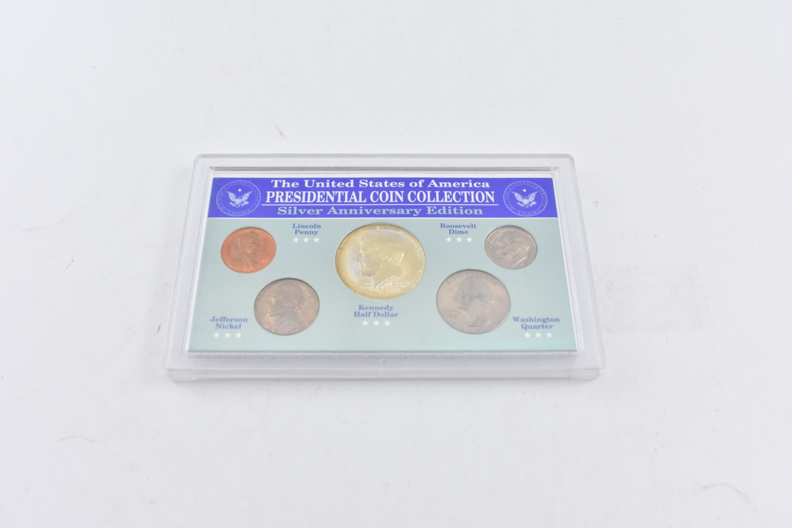 United States Presidential Coin Type Set - Silver Anniversary Edition ...