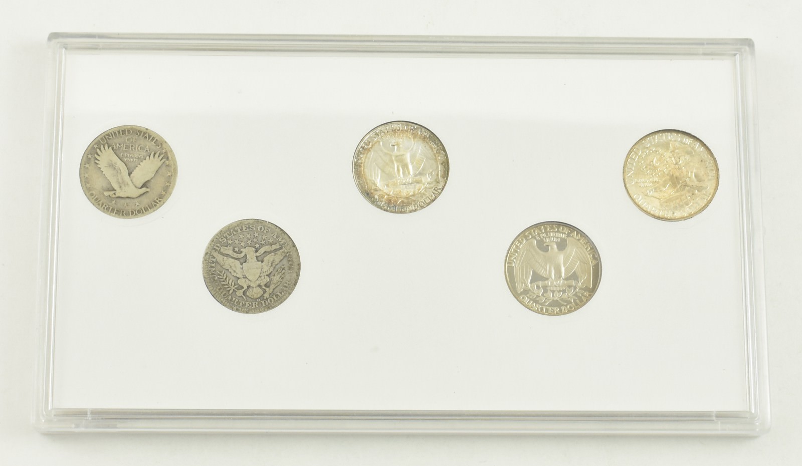 U.S. Quarter Type Set - Coin Collection - Great Display | Property Room