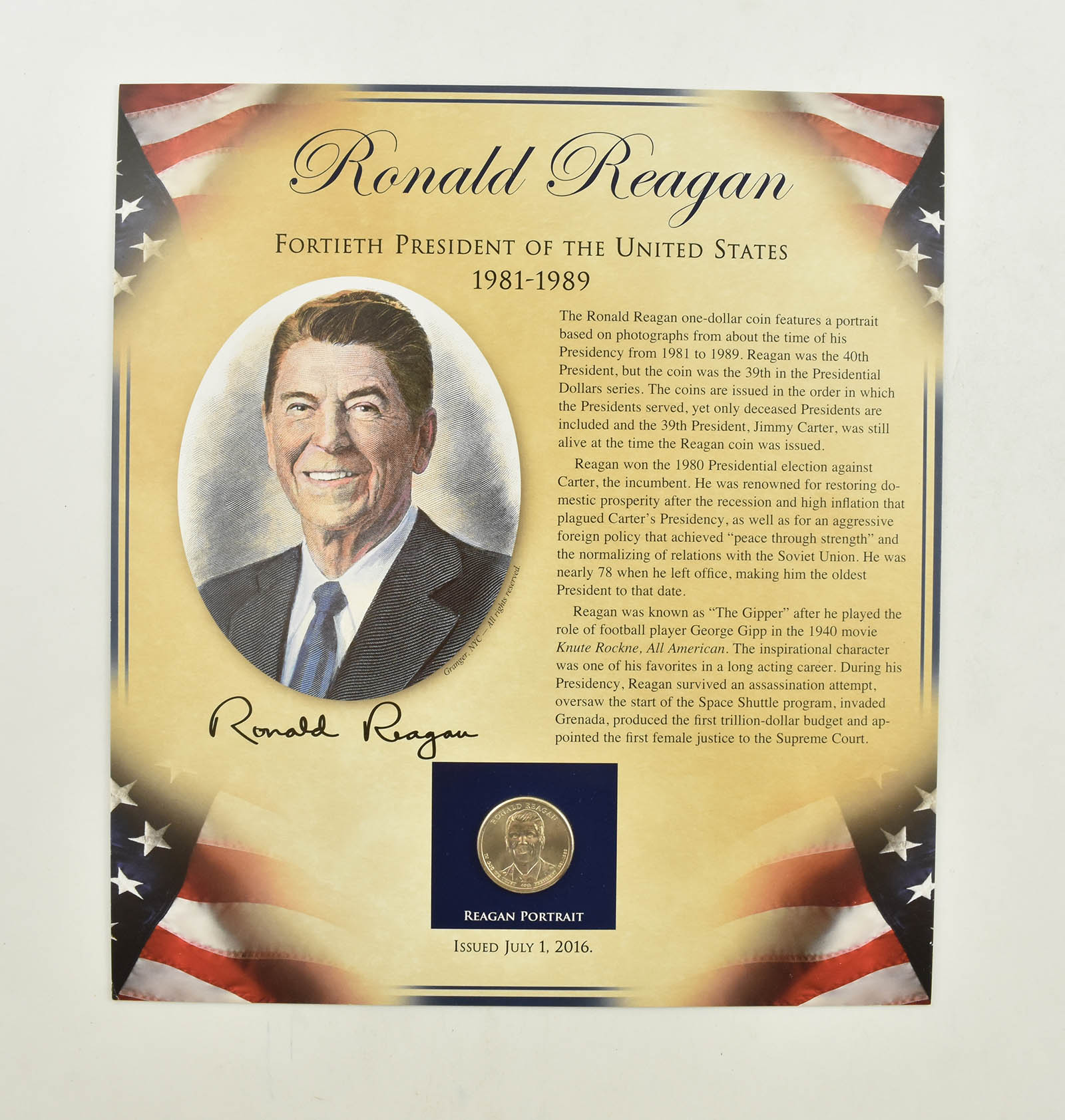 US Stamp & Presidential Dollar Beautifully Displayed Coin Set Story ...