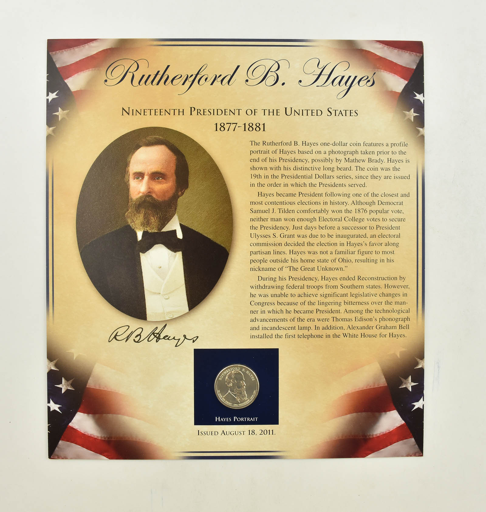 US Stamp & Presidential Dollar Beautifully Displayed Coin Set Story ...