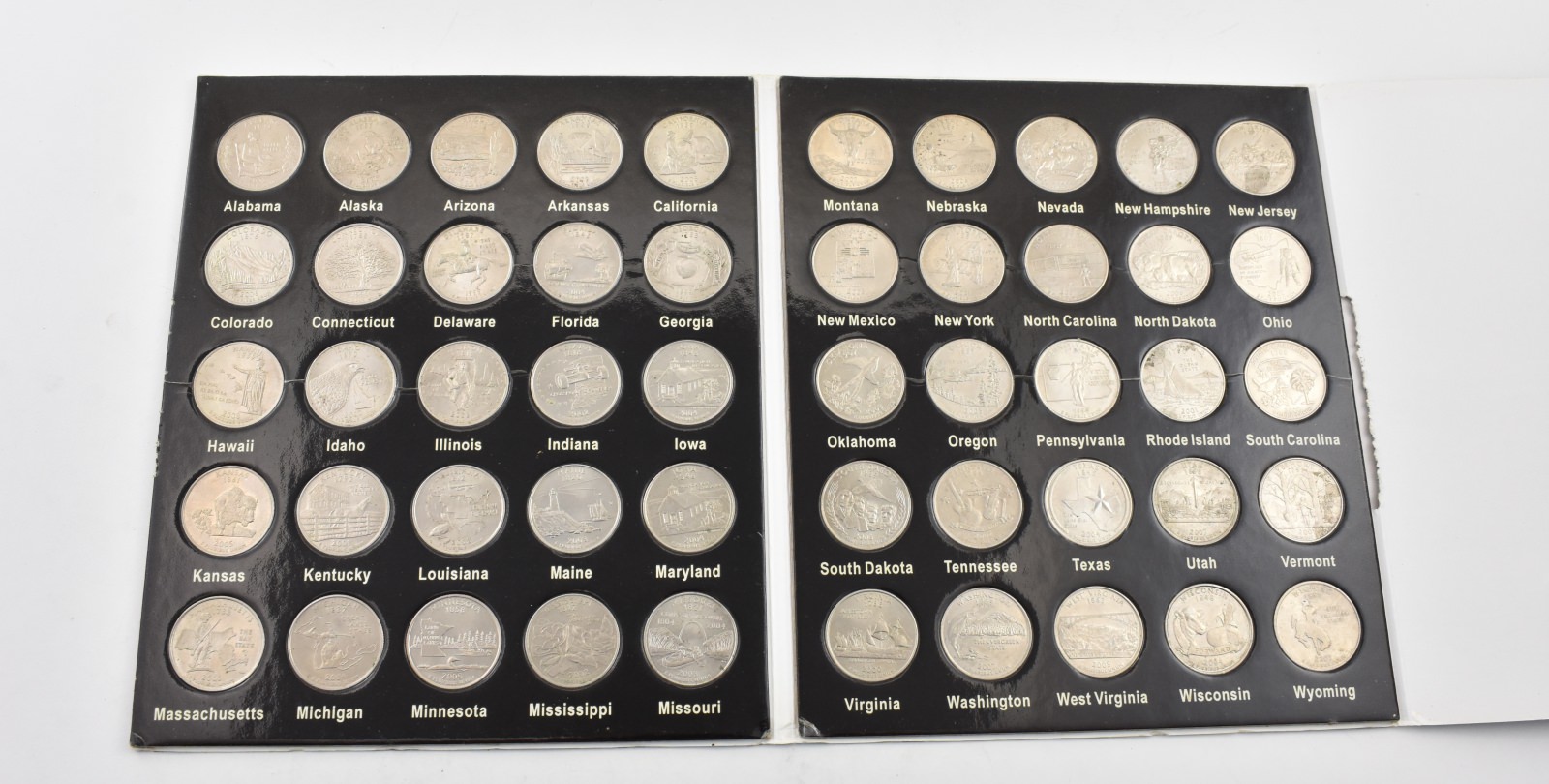 U.S. State 1999-2008 Washington Quarter Collection Set - Complete ...