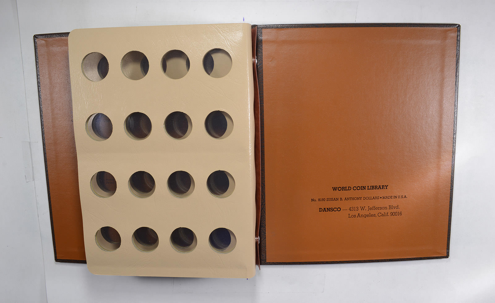 Used Dansco 1979-To Date Susan B. Anthony Dollars Empty Coin Album Book ...