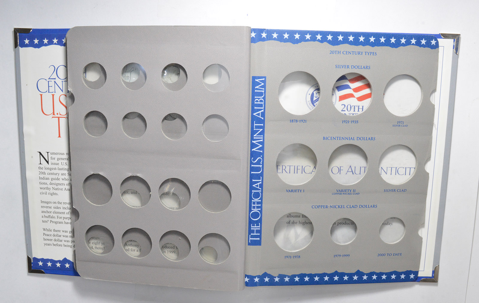 Used H.E. Harris & Co. 1864-2000 Official U.S. Mint 20th Century U.S ...