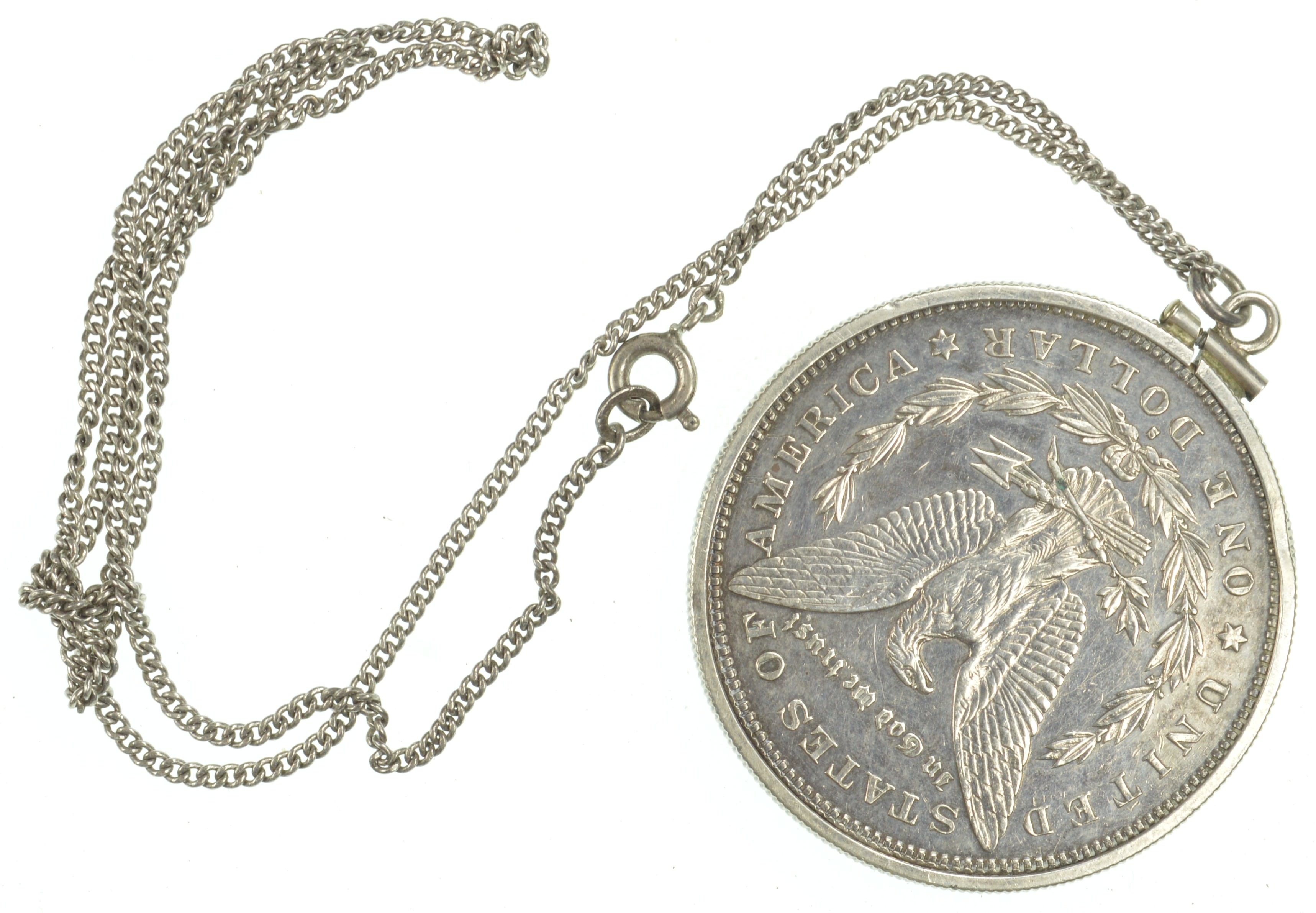 Very Cool! - US Coin Necklace - 1878-S Morgan Silver Dollar - Awesome ...