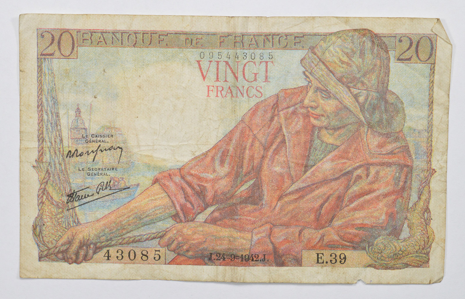 Vintage Franc Paper Money - Highly Collectible - Great Artwork ...
